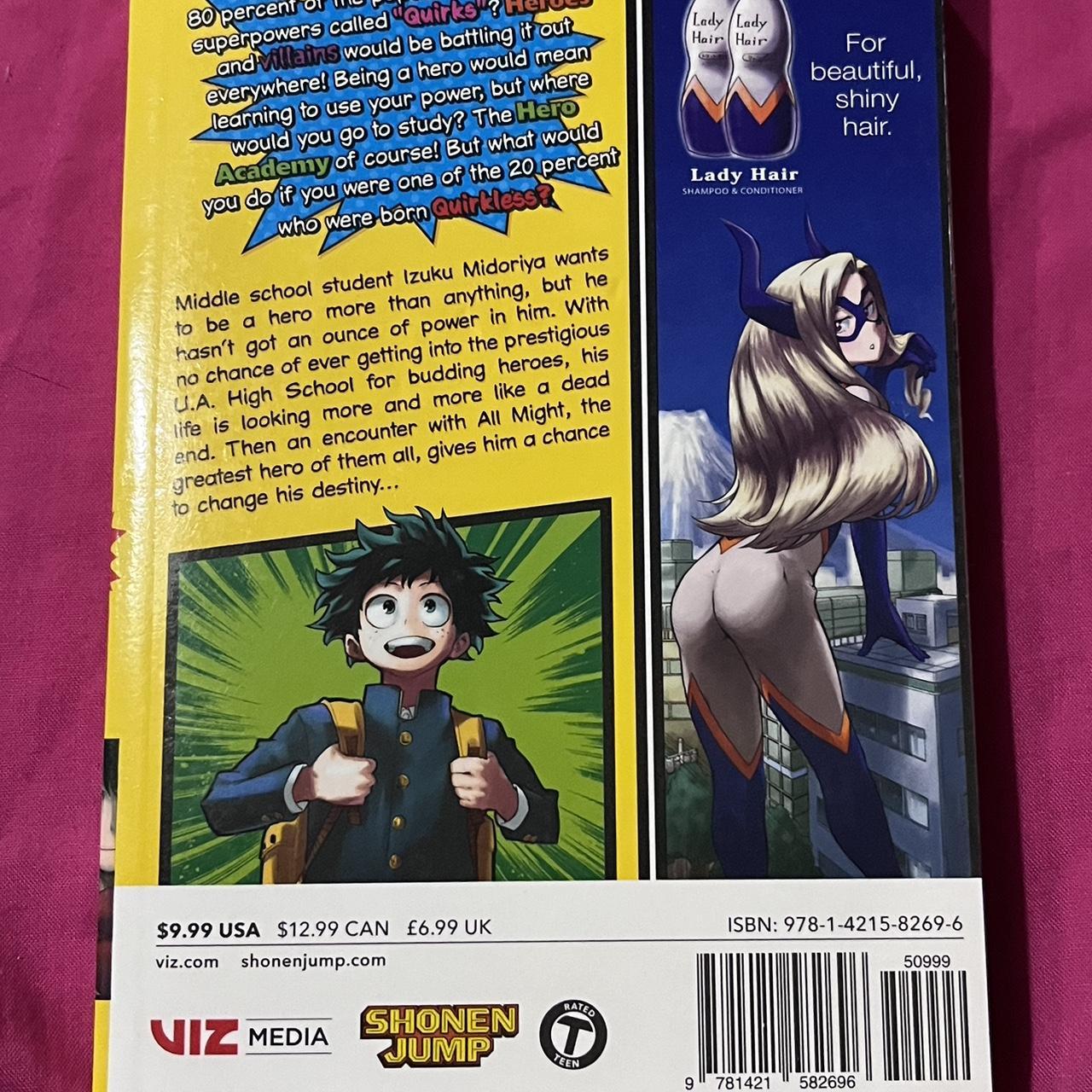 My hero academia volume 1 manga book Read once and... - Depop
