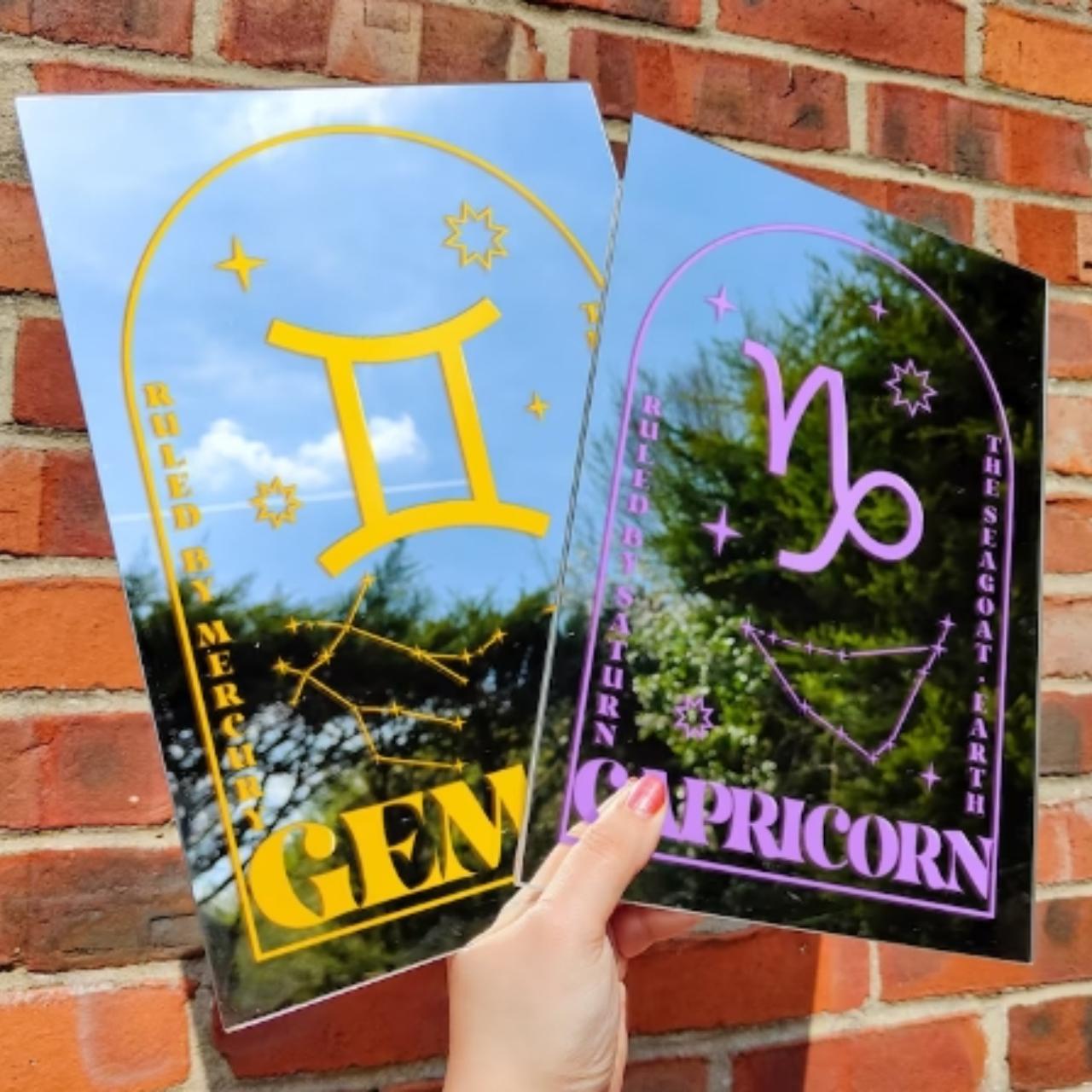 CAPRICORN - YELLOW MULTIPLE SIGNS AND COLOURS - DM... - Depop