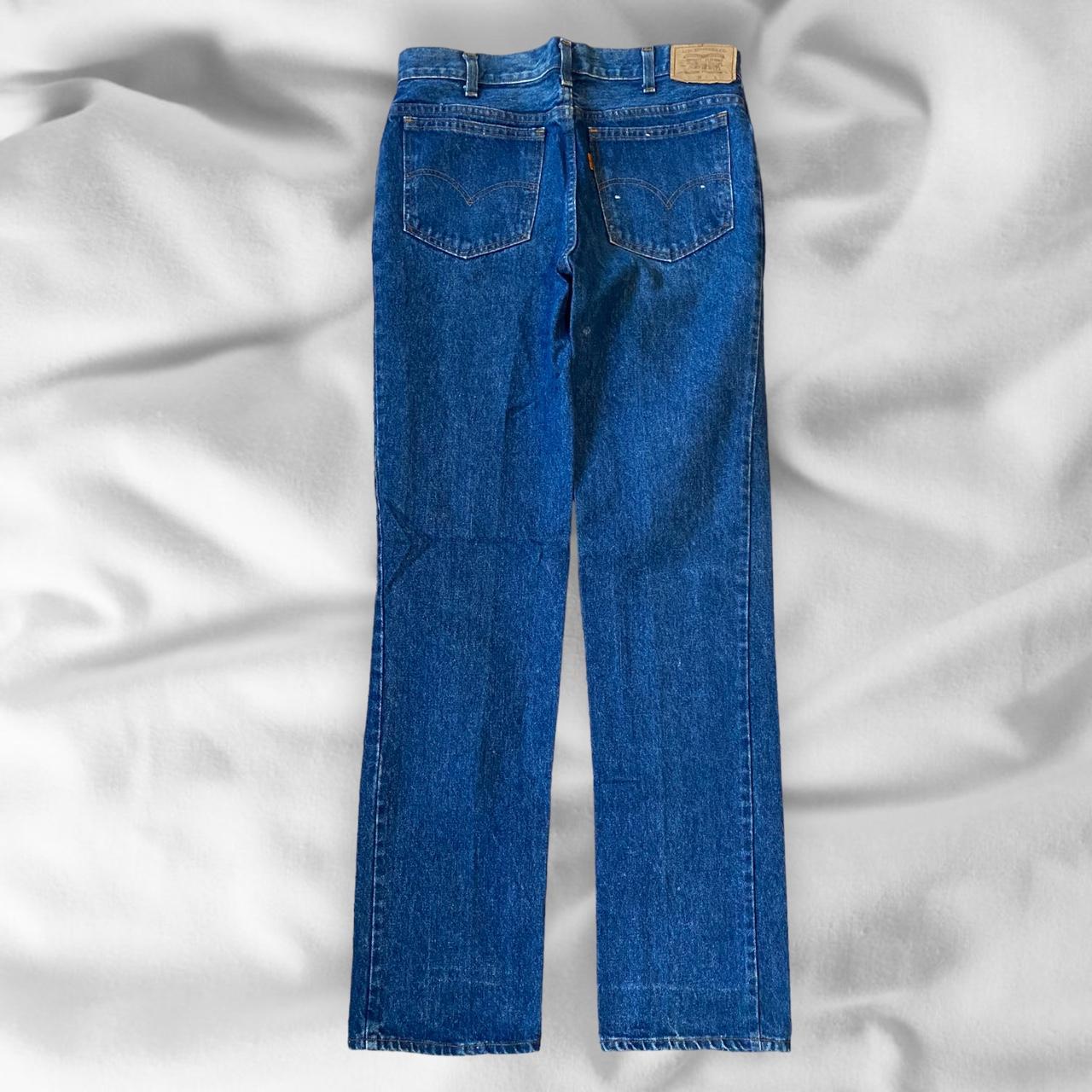 LEVIS JEANS VINTAGE ORANGE TAB LEVI STRAUSS 627... - Depop
