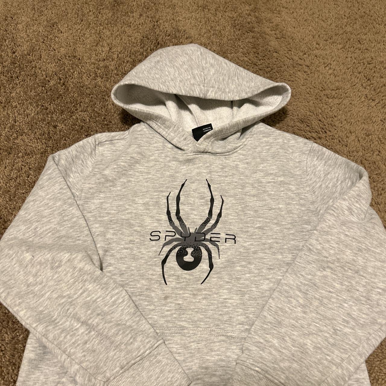 Spyder Hoodie XS / sick graphic / great for... - Depop