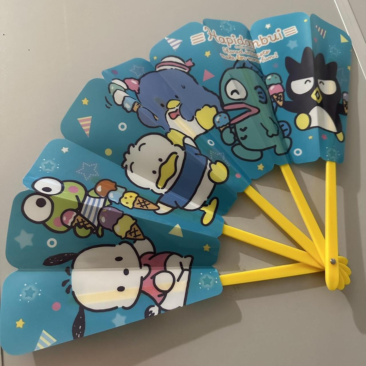 Sanrio hand fan Tags: #sanrio #cute... - Depop
