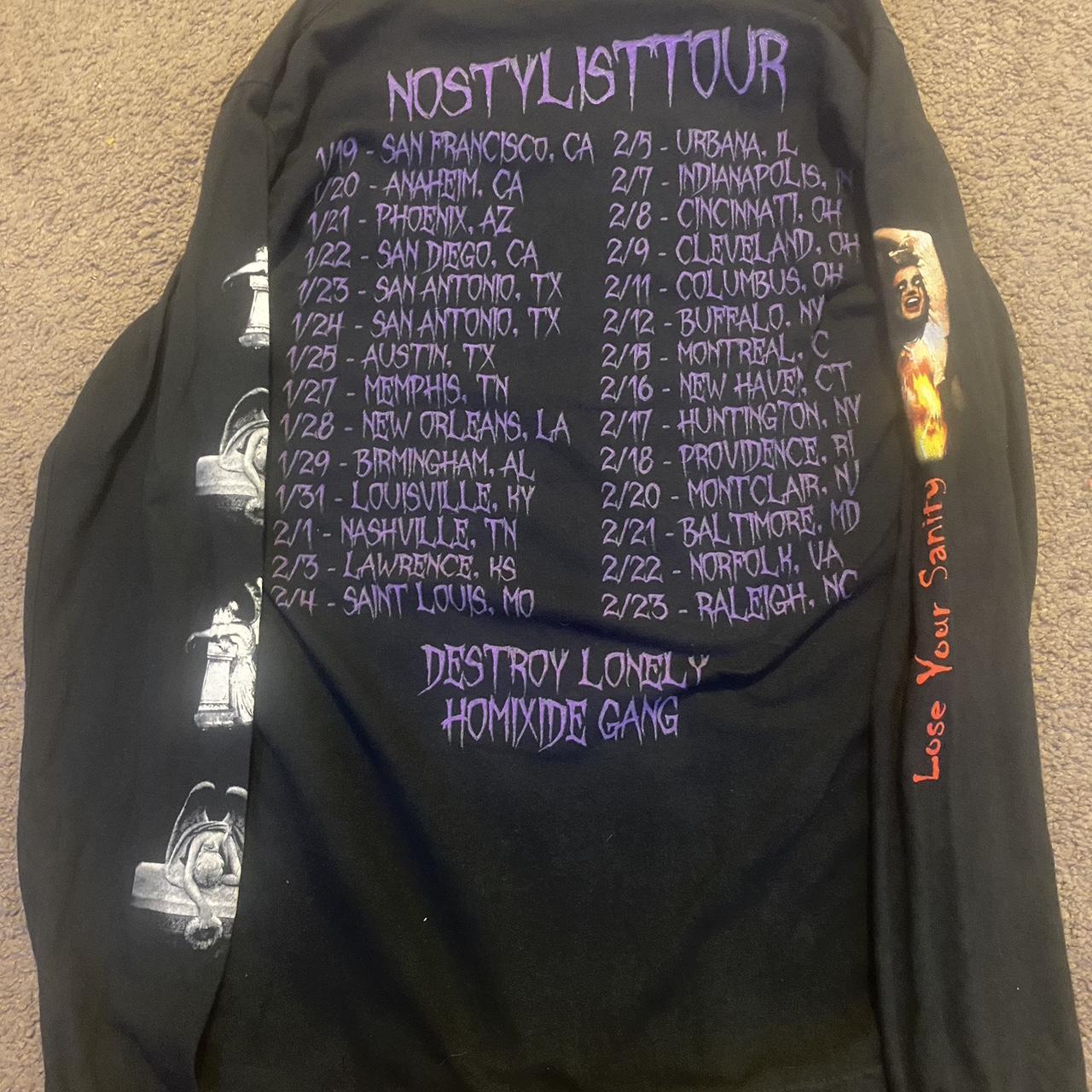 Destroy Lonely x Homixide Gang No stylist Rave n... - Depop