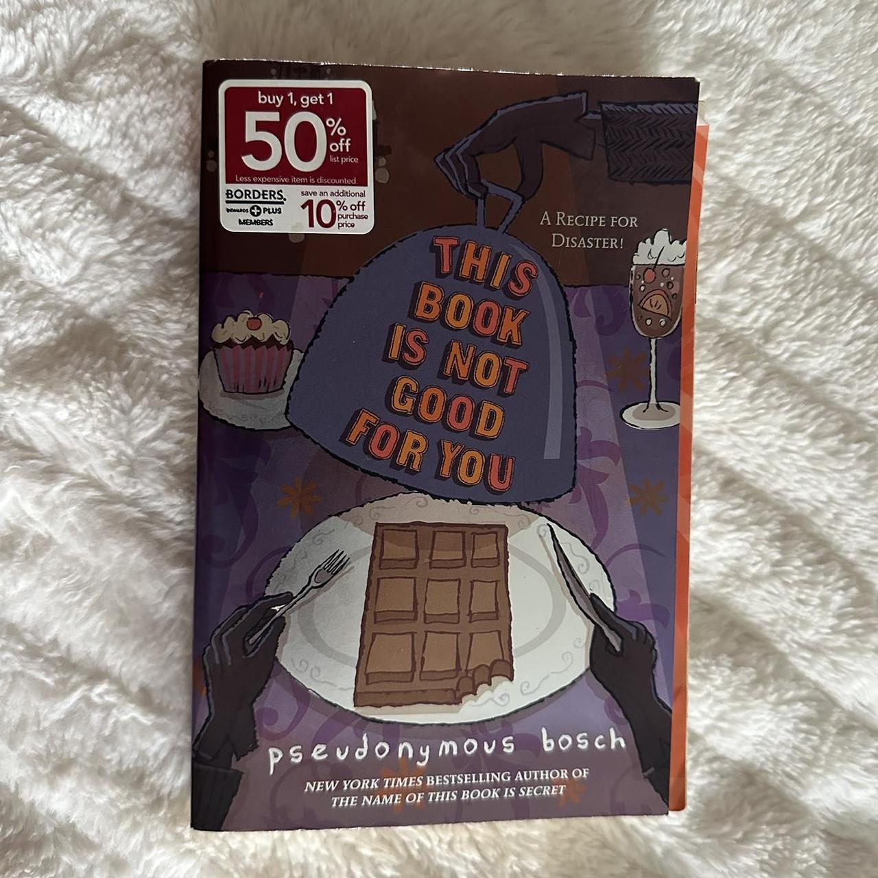 This Book is Not Good For You by Pseudonymous... - Depop