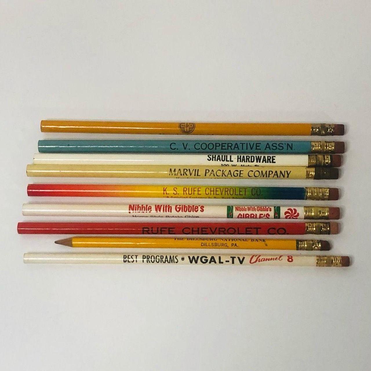 vintage advertising pencils lot rufe chevrolet,... - Depop
