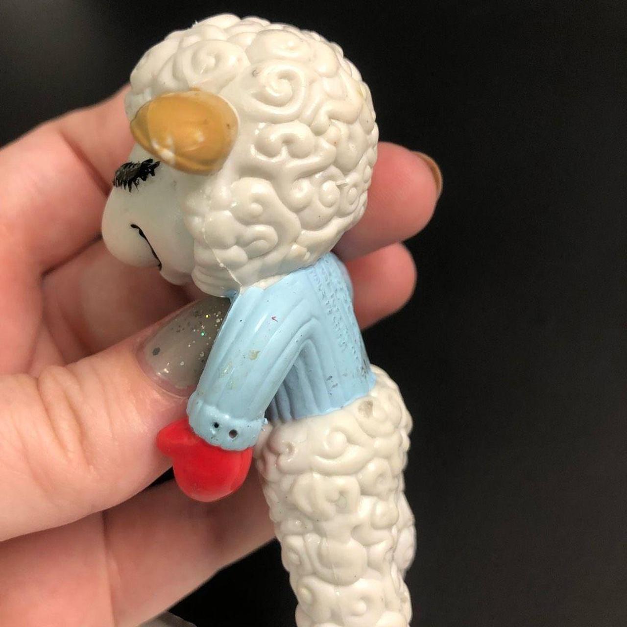 lamb chop 1993 figure shari lewis to 2.5 inch figure... - Depop