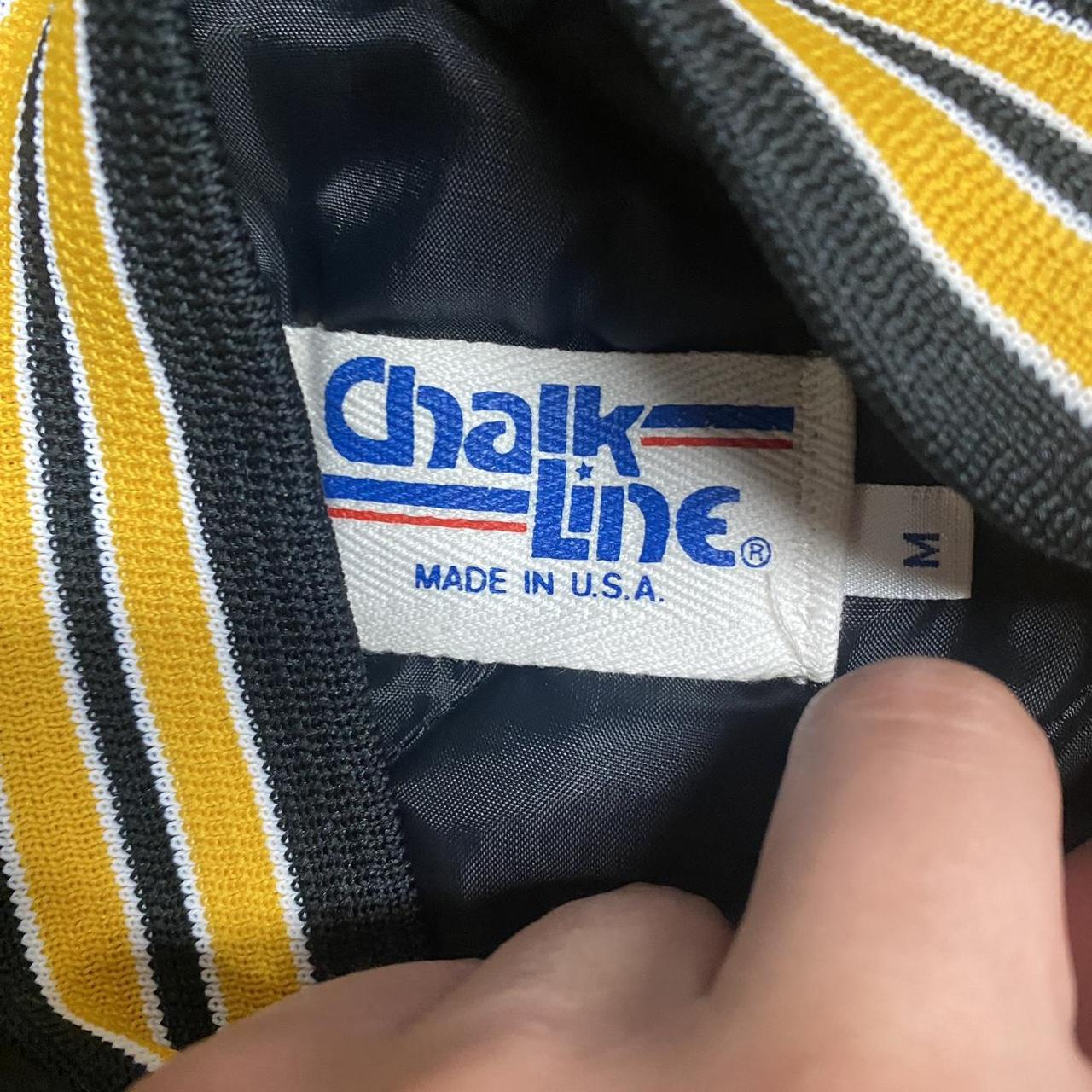 Vintage Chalk Line NFL Pittsburgh Steelers Satin... - Depop