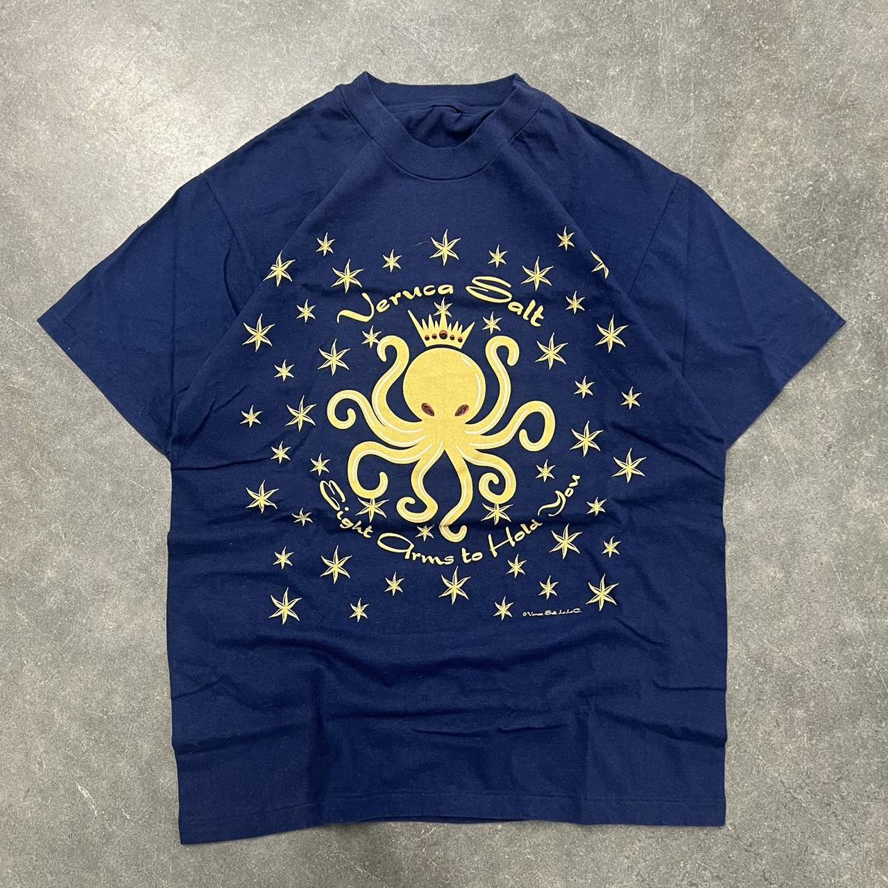 Vintage 90s Navy 1997 Veruca Salt Concert Tour... | Depop