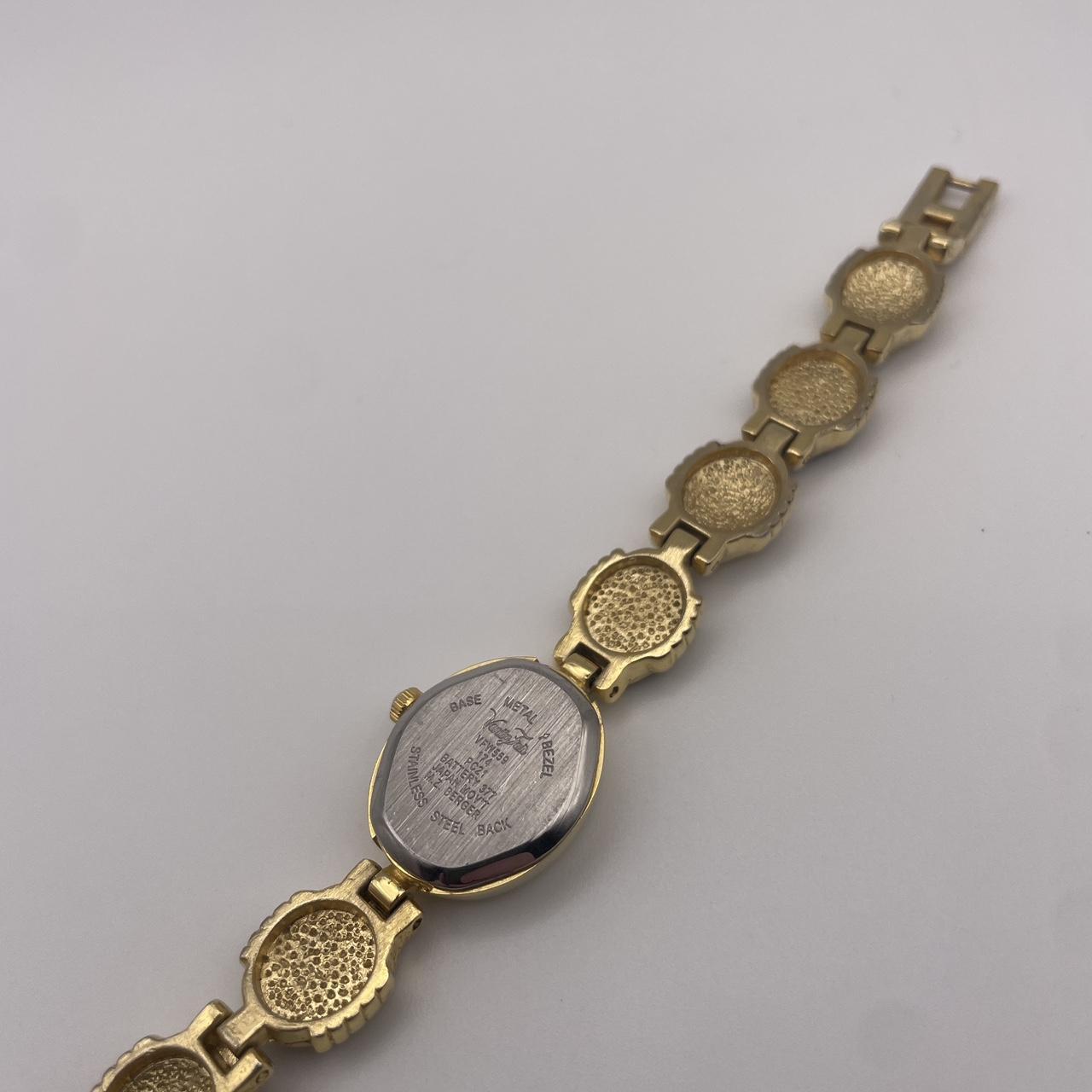 Vintage Resin Abalone Watch • • gold toned piece... | Depop