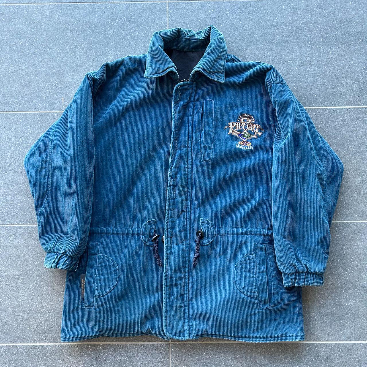 Vintage 90s Ripcurl Reversible Corduroy Jacket... | Depop