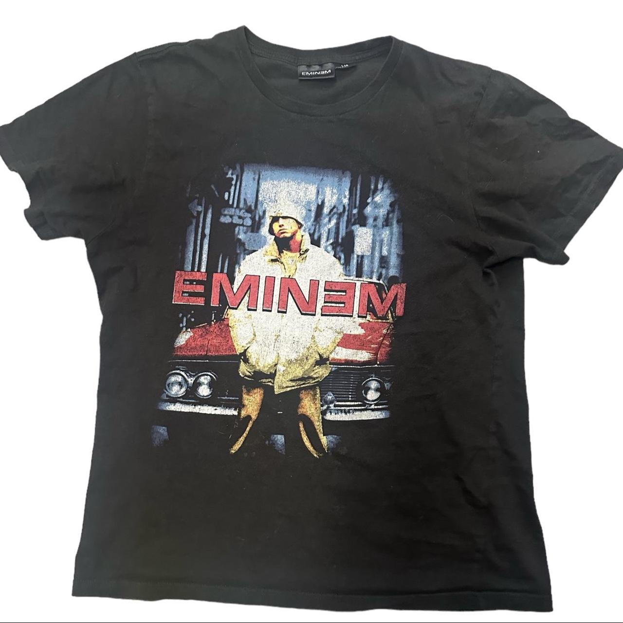 vantage eminem graphic tee (eminem brand) - Depop