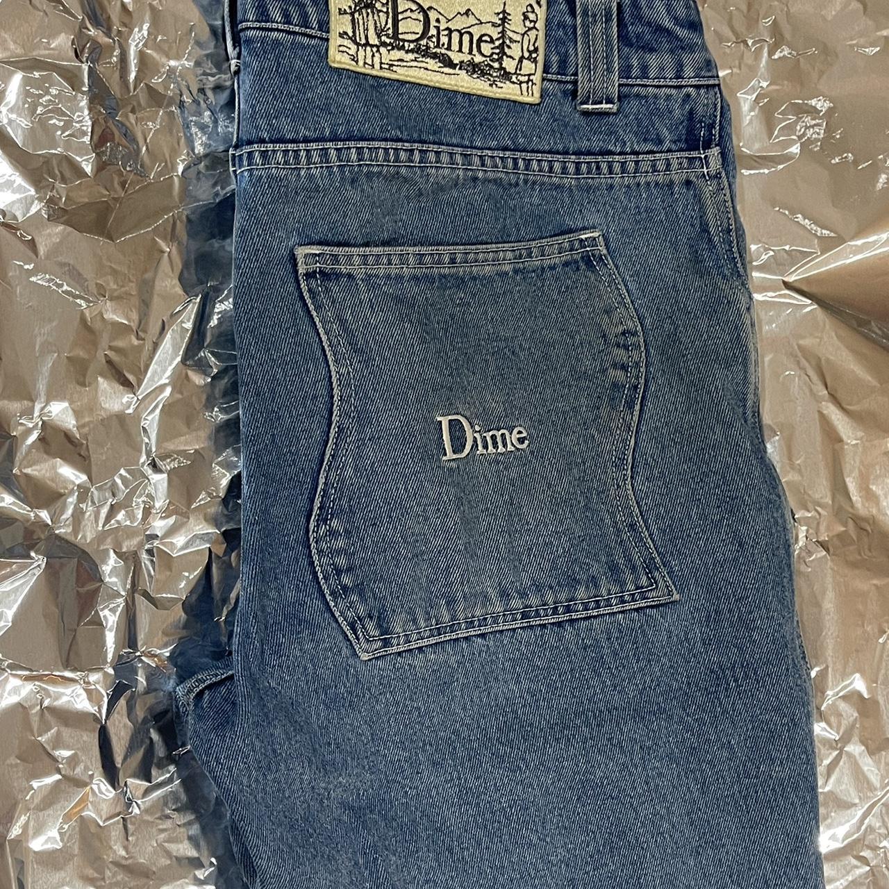 Dime Baggy Jeans sz M (32-33 waist) - Depop