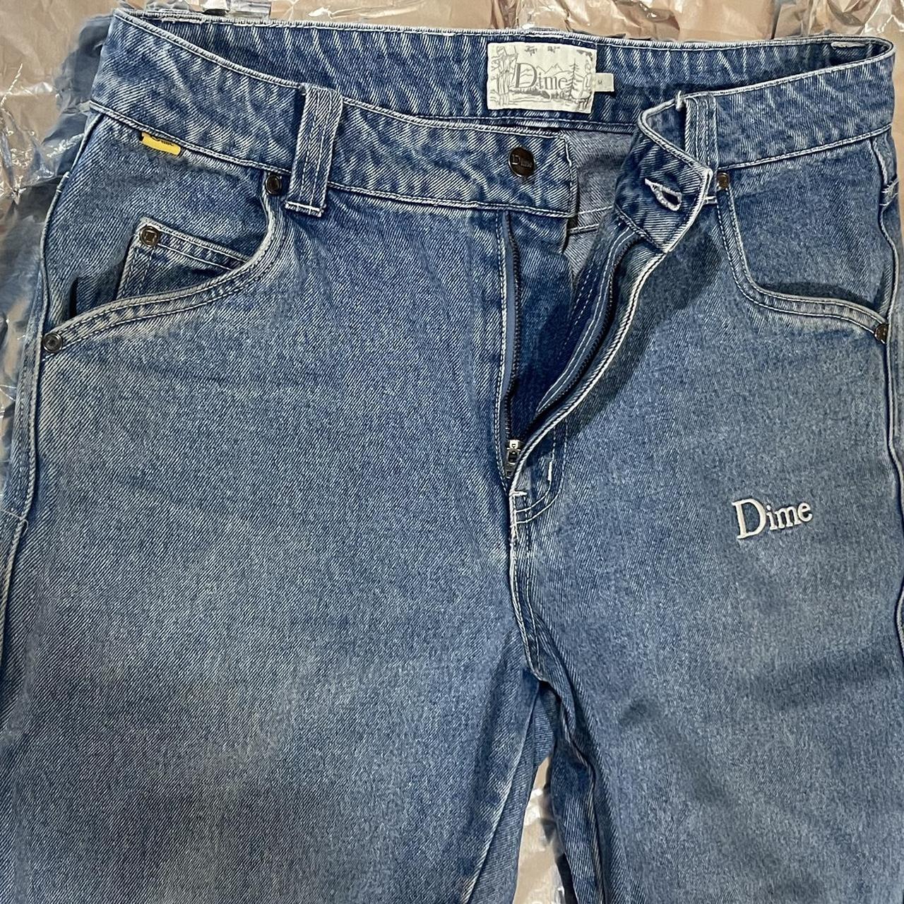 Dime Baggy Jeans sz M (32-33 waist) - Depop