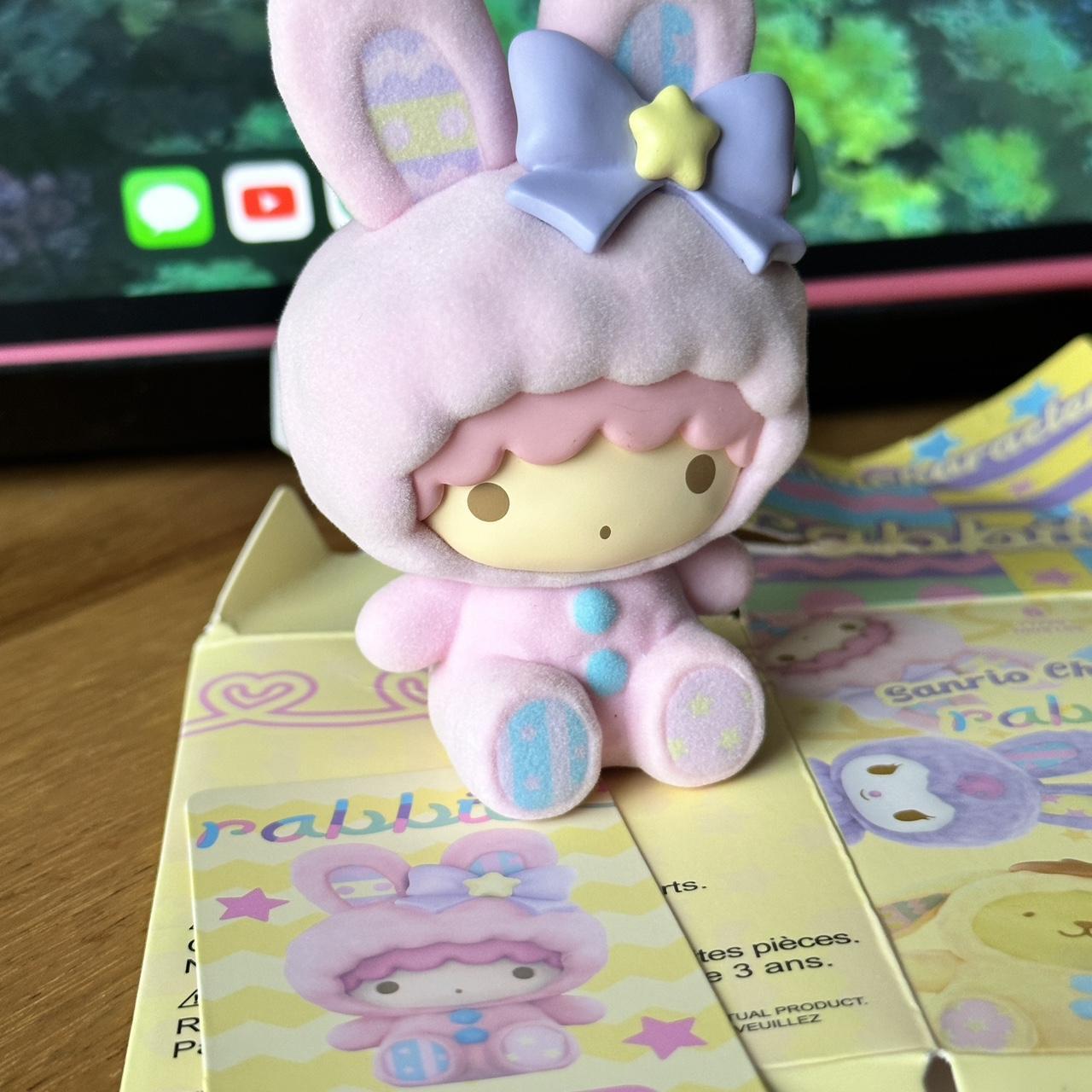 Little Twin Stars LaLa Rabbit felt figure - Depop