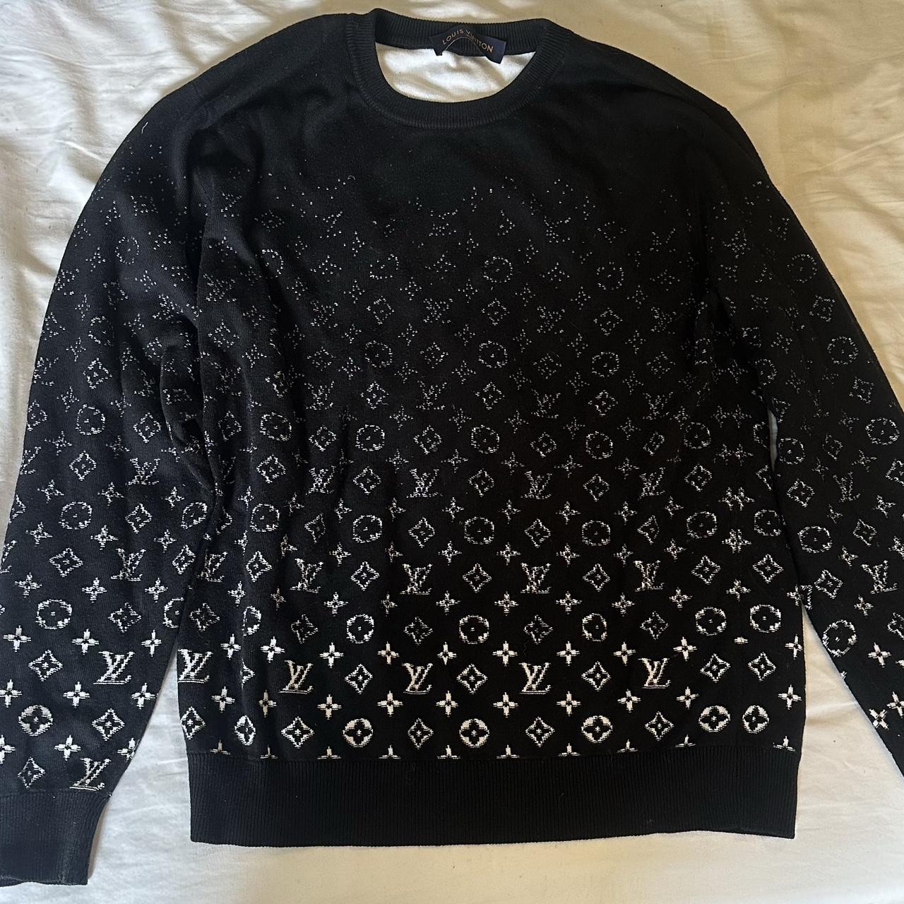 Louis Vuitton monogram gradient sweater /crewneck... | Depop