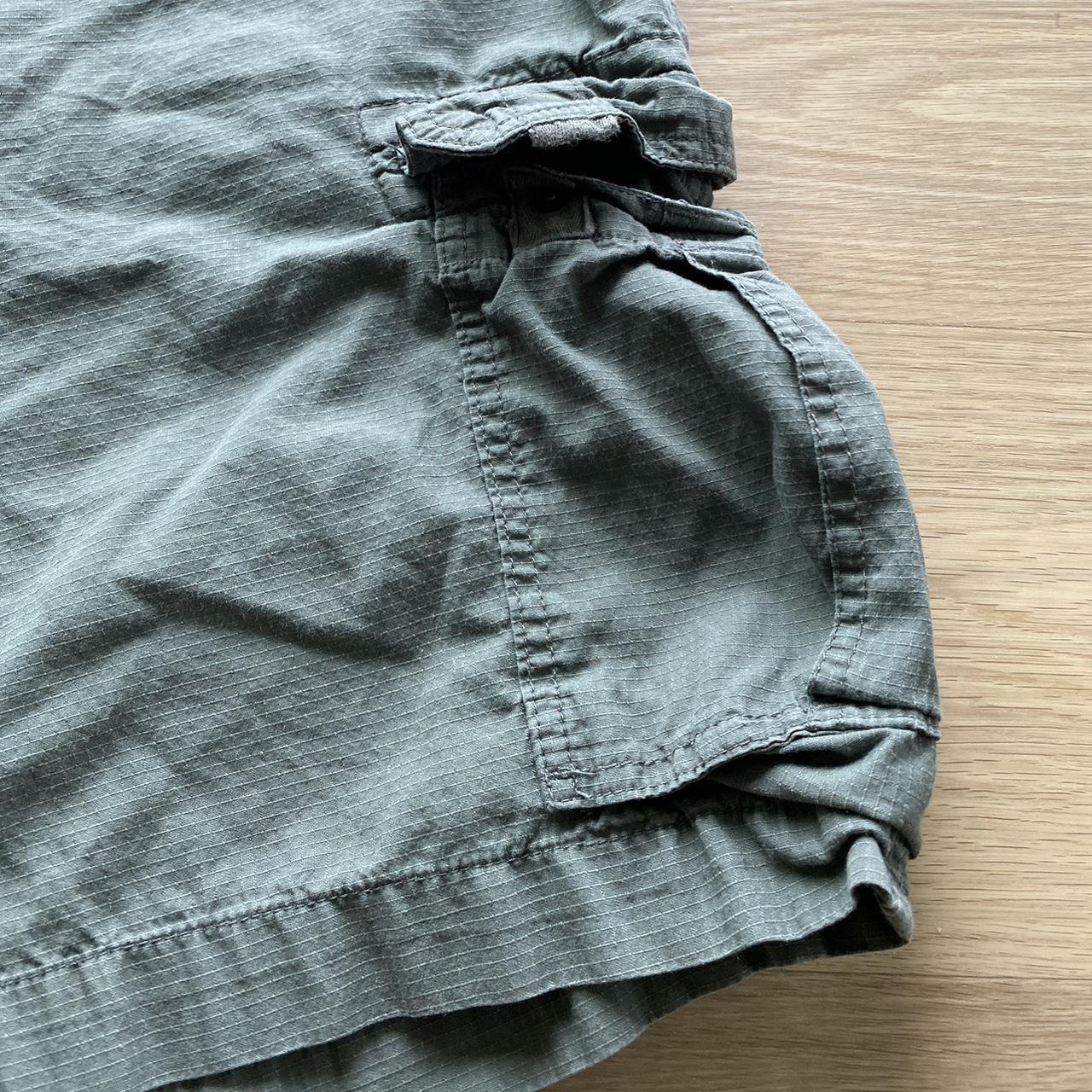 Heavy Chaps Cargo Shorts 🩳 Size 38 Army Green... - Depop