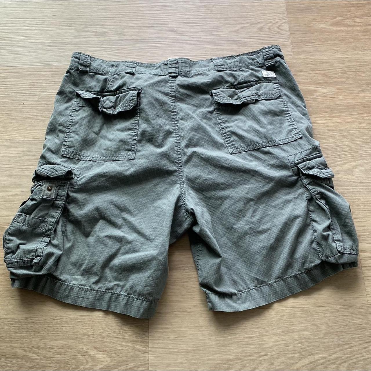 Heavy Chaps Cargo Shorts 🩳 Size 38 Army Green... - Depop