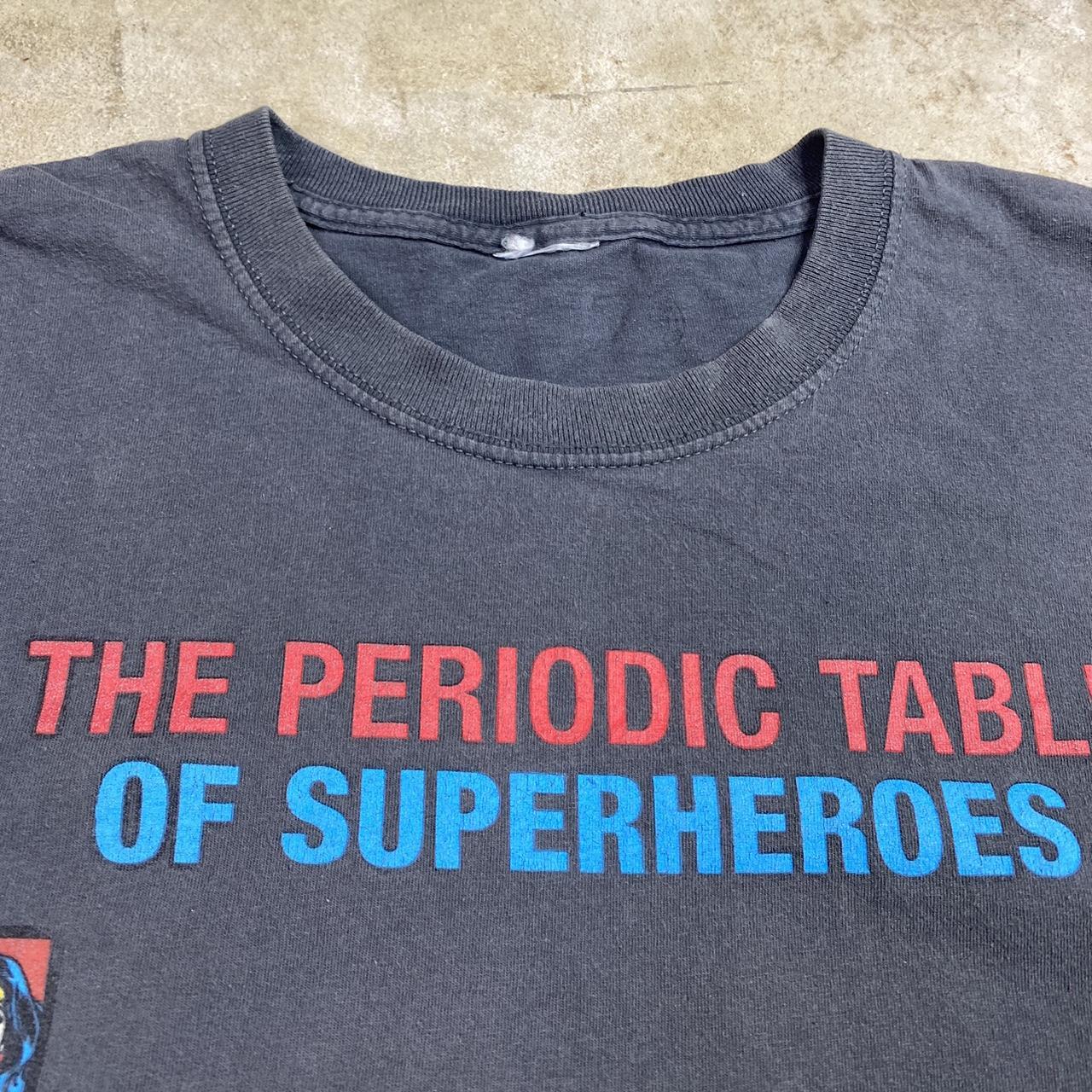 Vintage DC Comics The Periodic Table of Superhero’s... | Depop