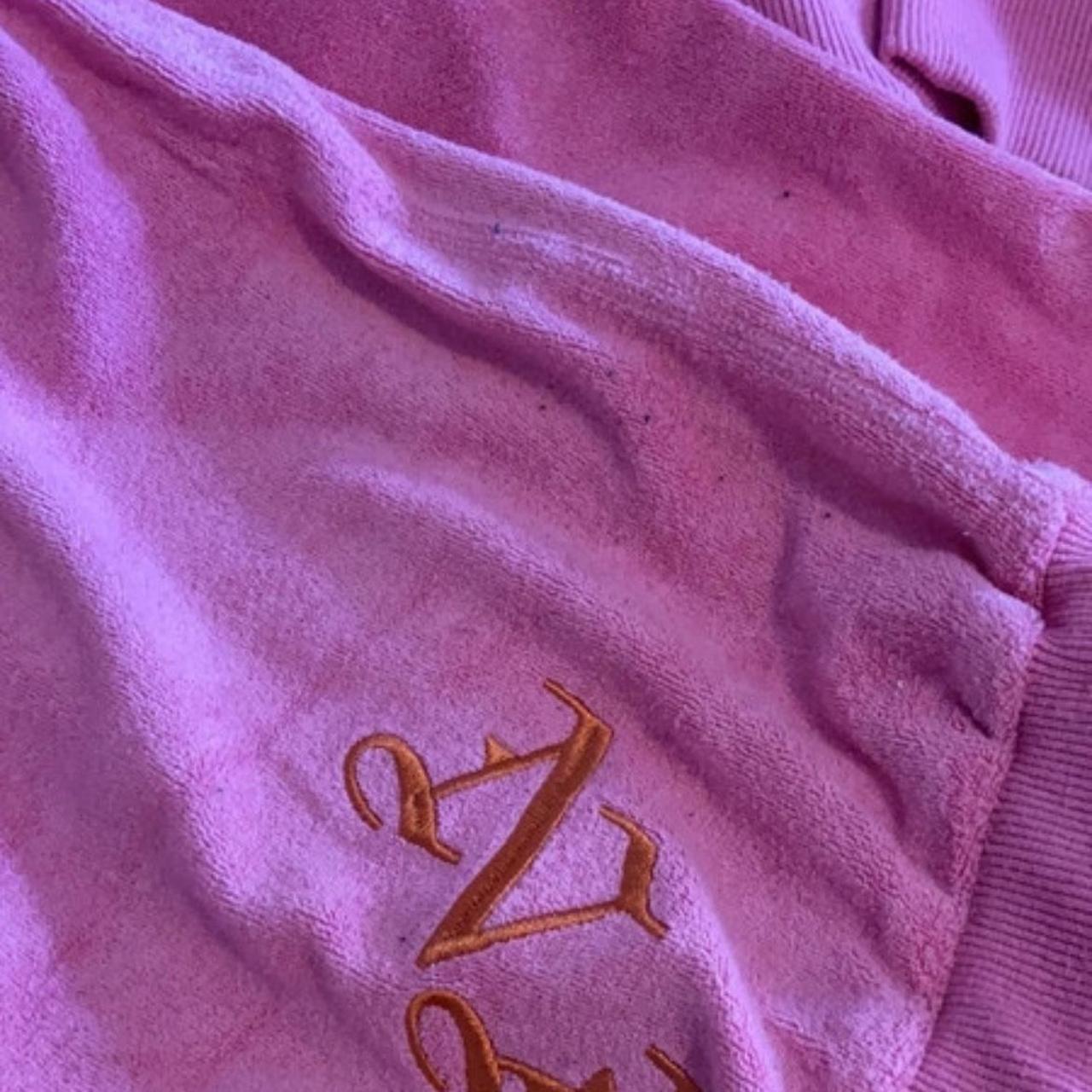 Pink Named Collective tracksuit, towelling material... | Depop