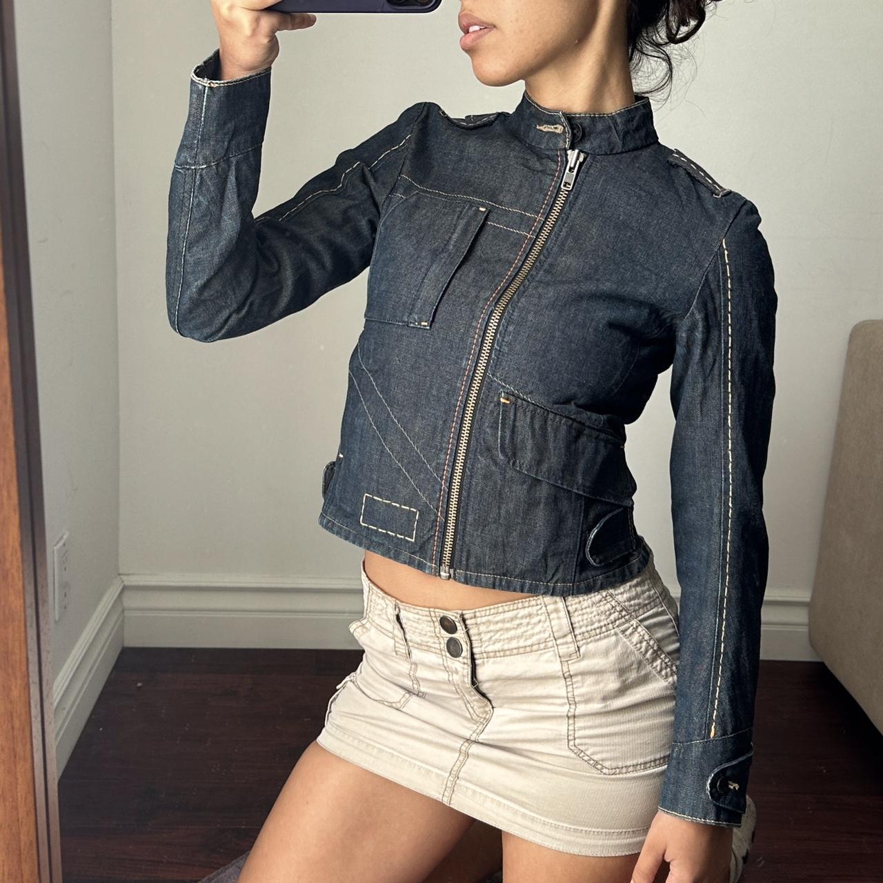 G-Star RAW Women's Blue Jacket | Depop