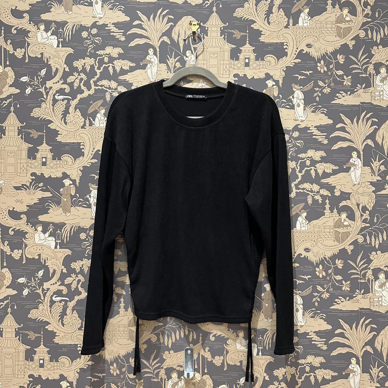 Zara Womens Black Jumper Depop