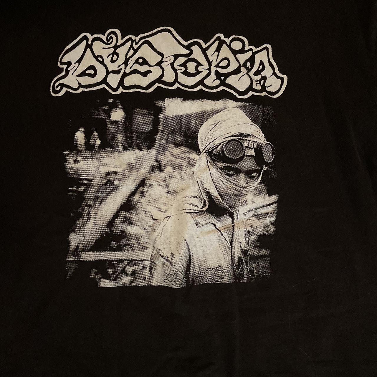 Dystopia shirt #dystopia #punk #rock #grime #bandshirt - Depop