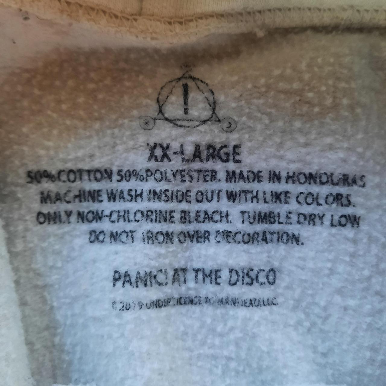 Official Panic at the Disco merchandise. The logo is... - Depop