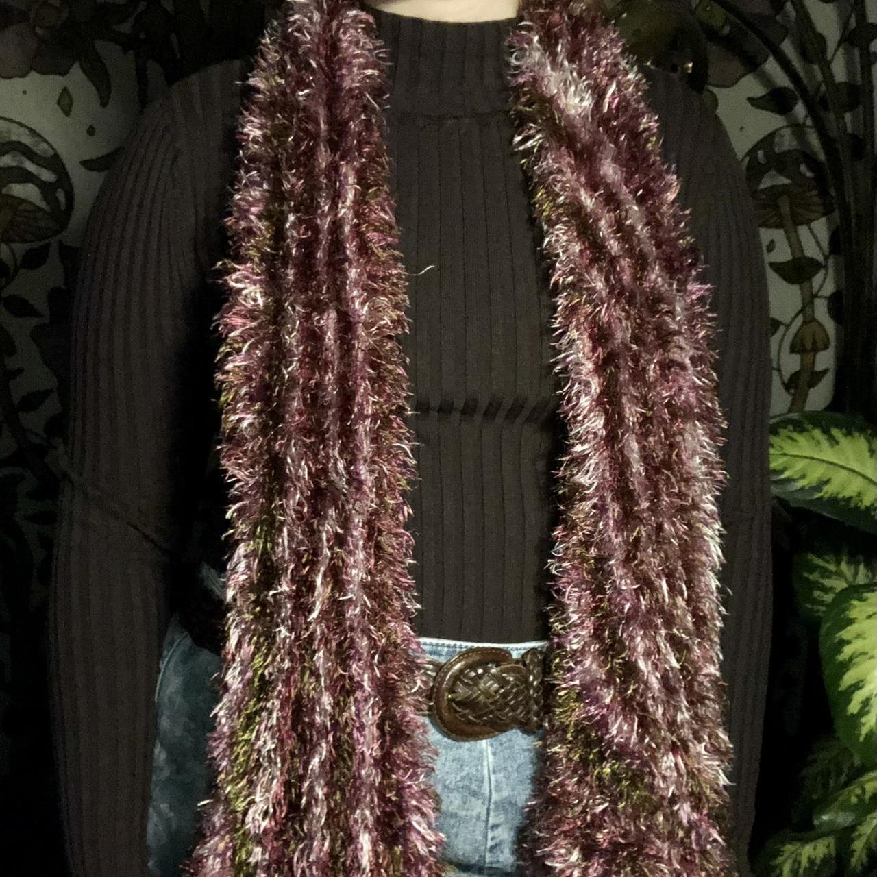 💕Y2k Fuzzy/Fluffy Scarf Thneed... - Depop