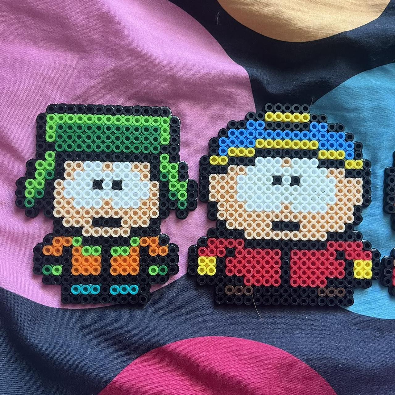 South Park perler beads . main 4 (cartman, kenny,... - Depop