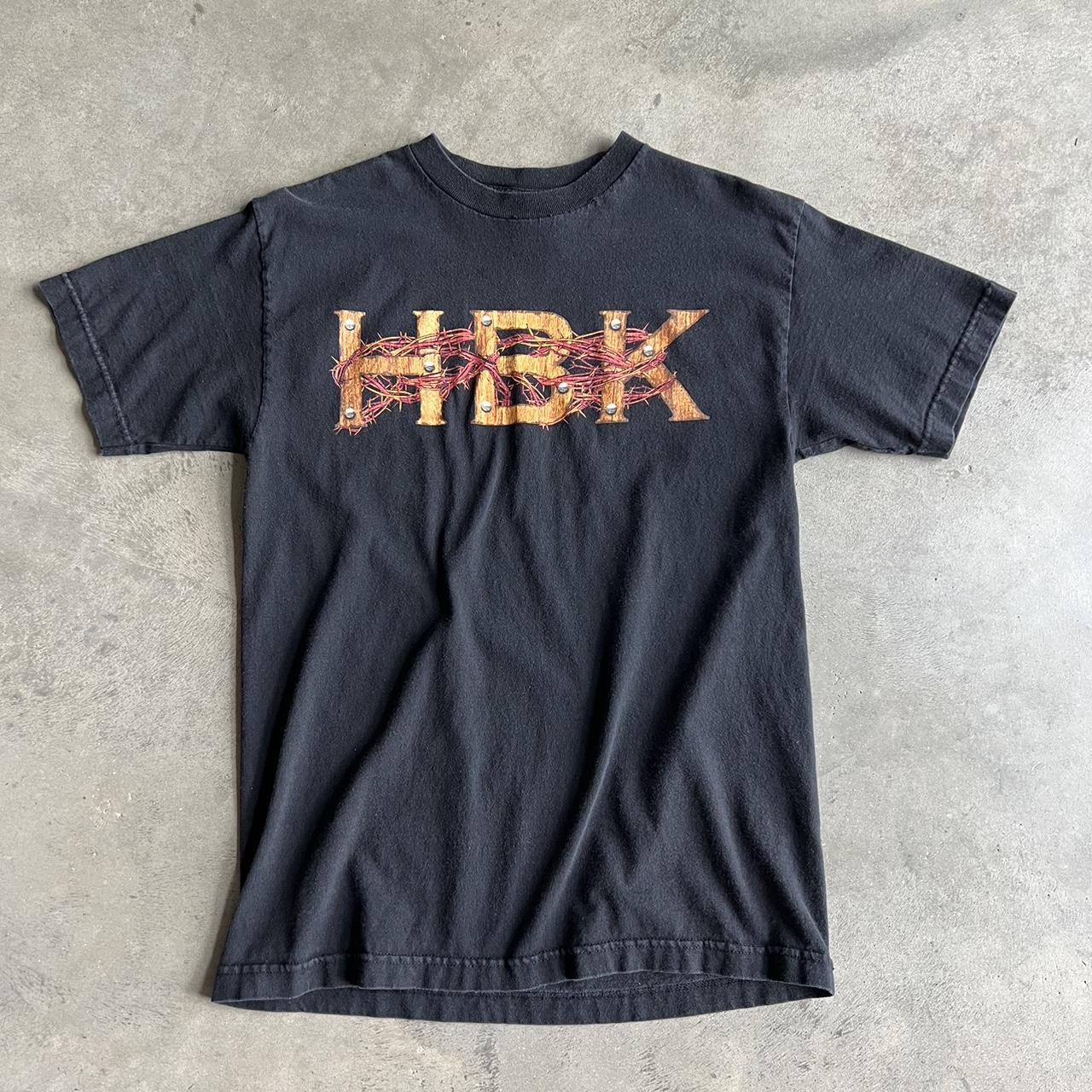 Vintage 2000’s HBK Tee Shirt Size Medium Pit to pit... - Depop