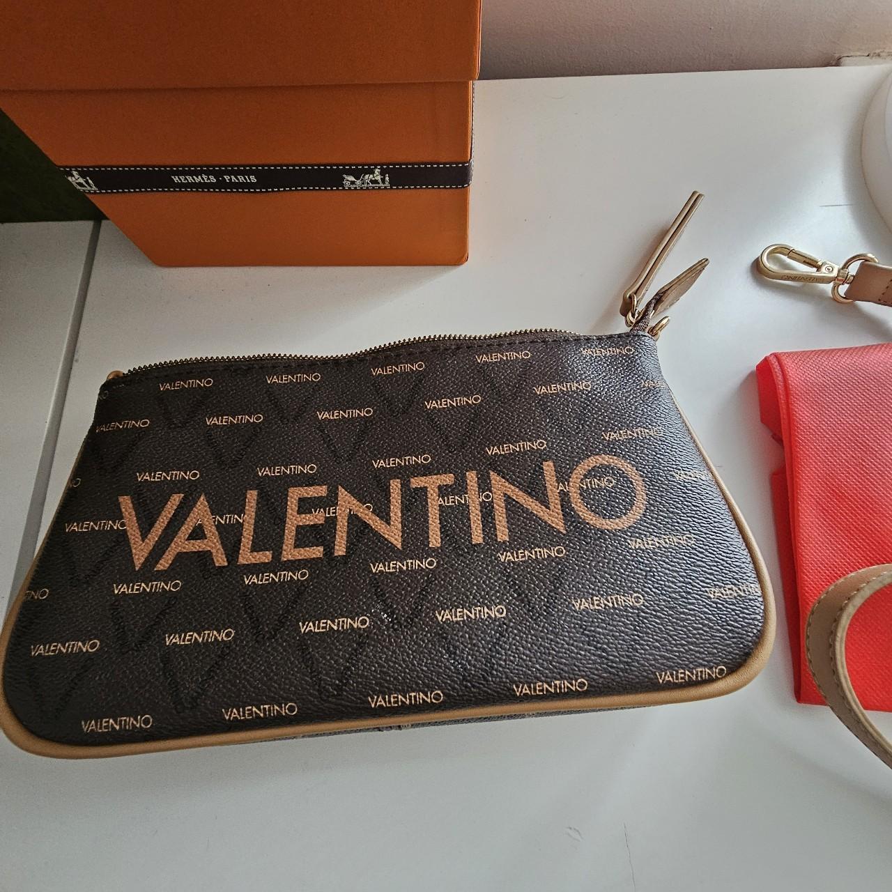 Valentino monogram liuto synthetic crossbody bag,... - Depop