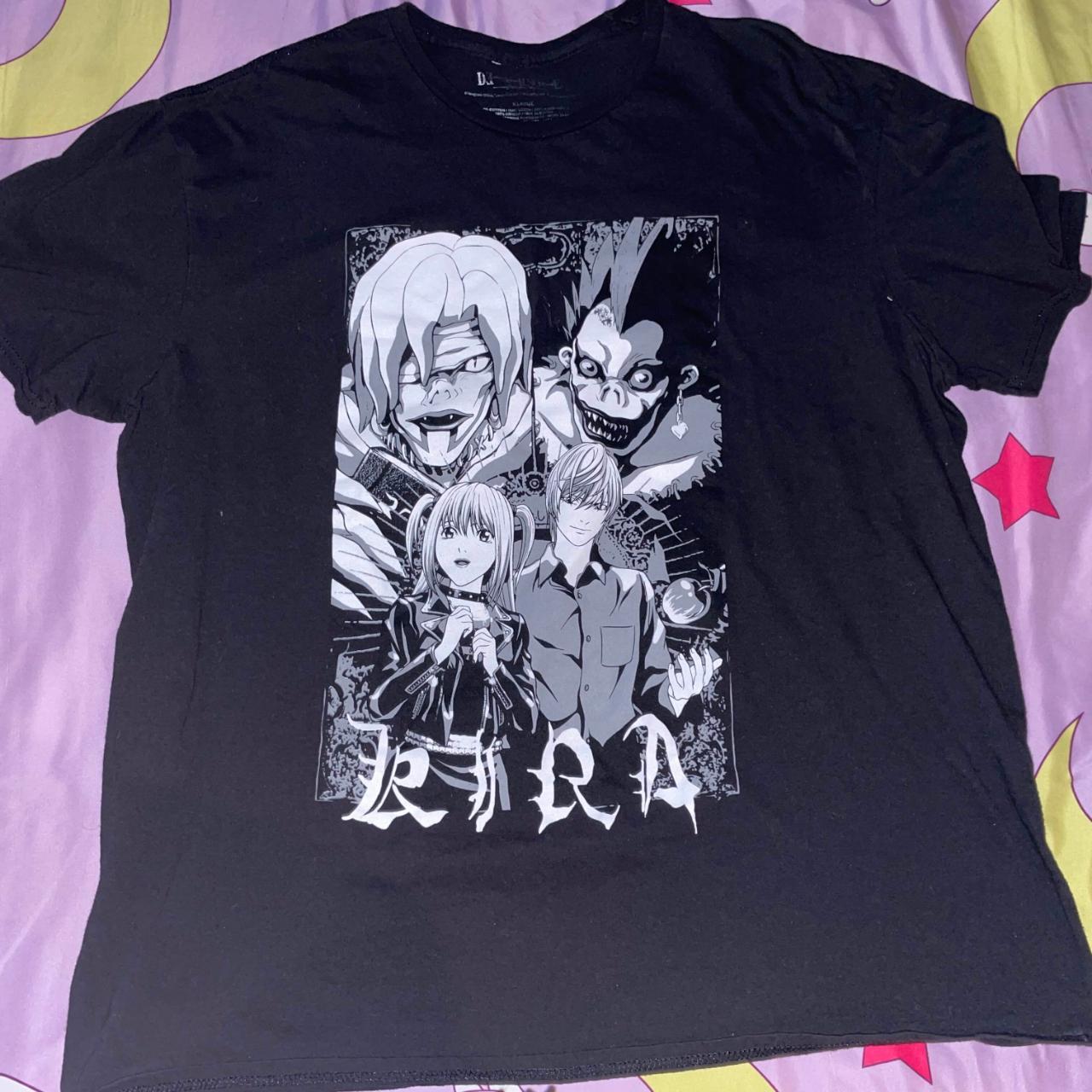 Death Note "KIRA" Graphic Tee Bold and edgy black... | Depop
