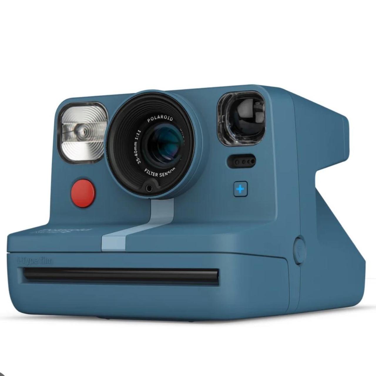 Polaroid Now+ blue grey/ comes with straps - Depop