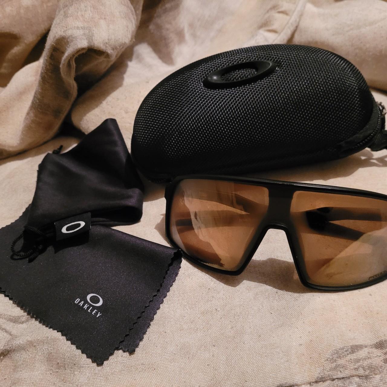 Oakley Sunglasses Gold Black Polarized Sutro Oakley Depop