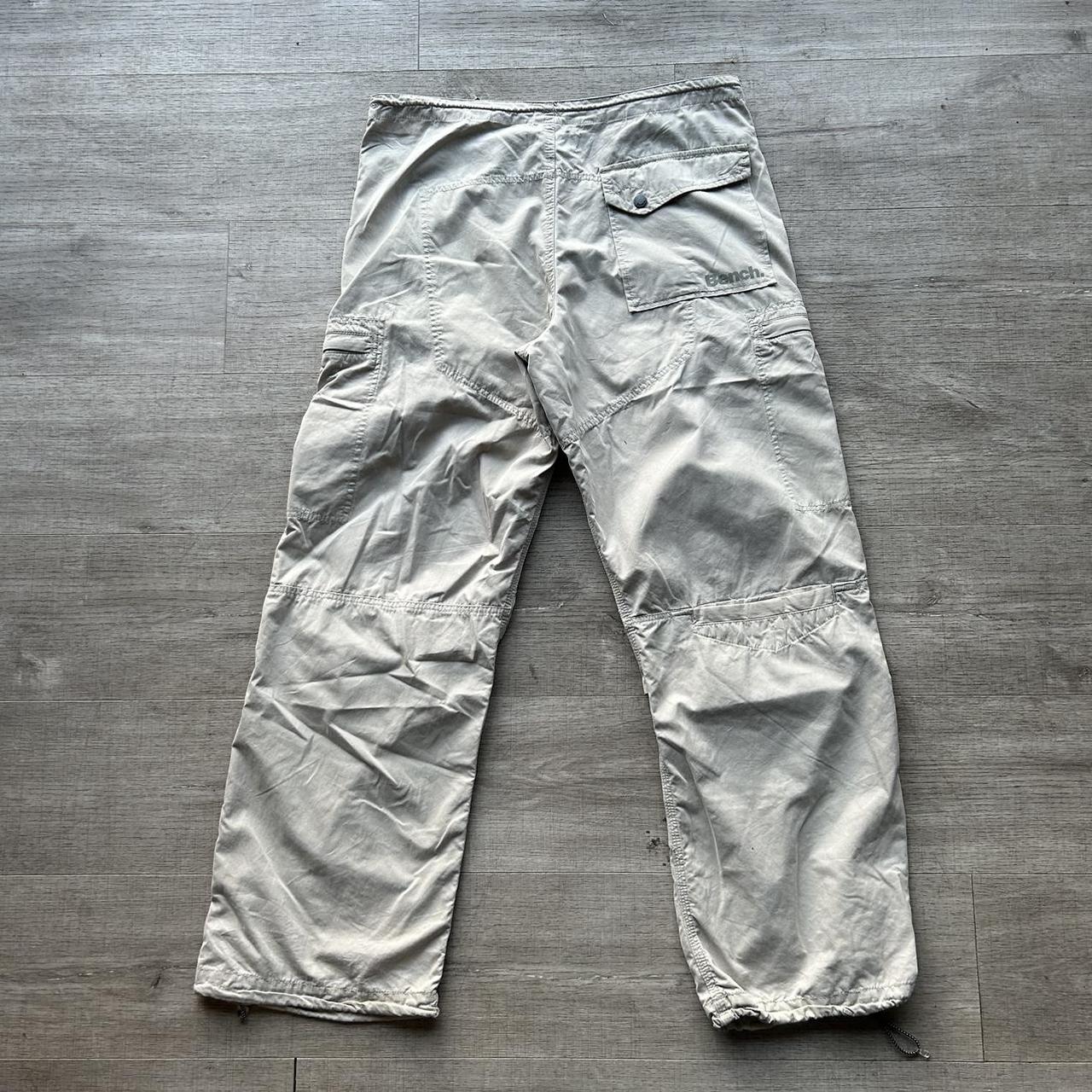 Beige Bench Cargo Trousers Great Condition Model... - Depop