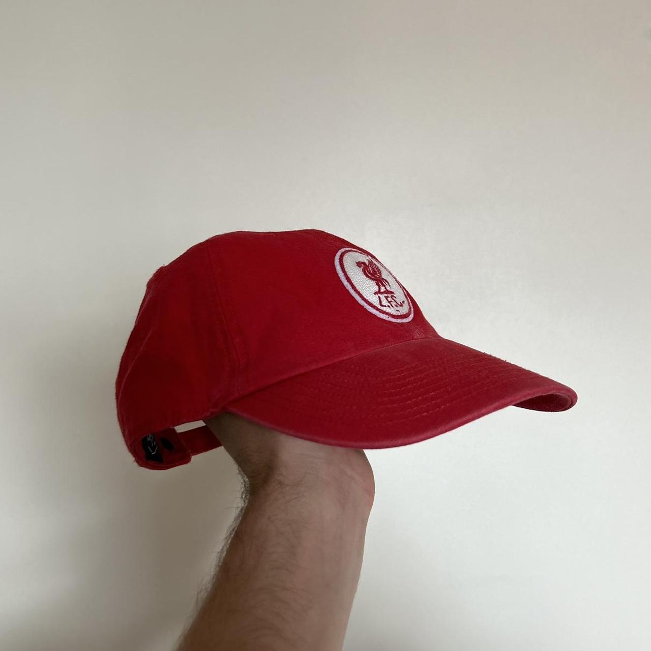 Red Liverpool FC cap Good Condition #LFC... - Depop