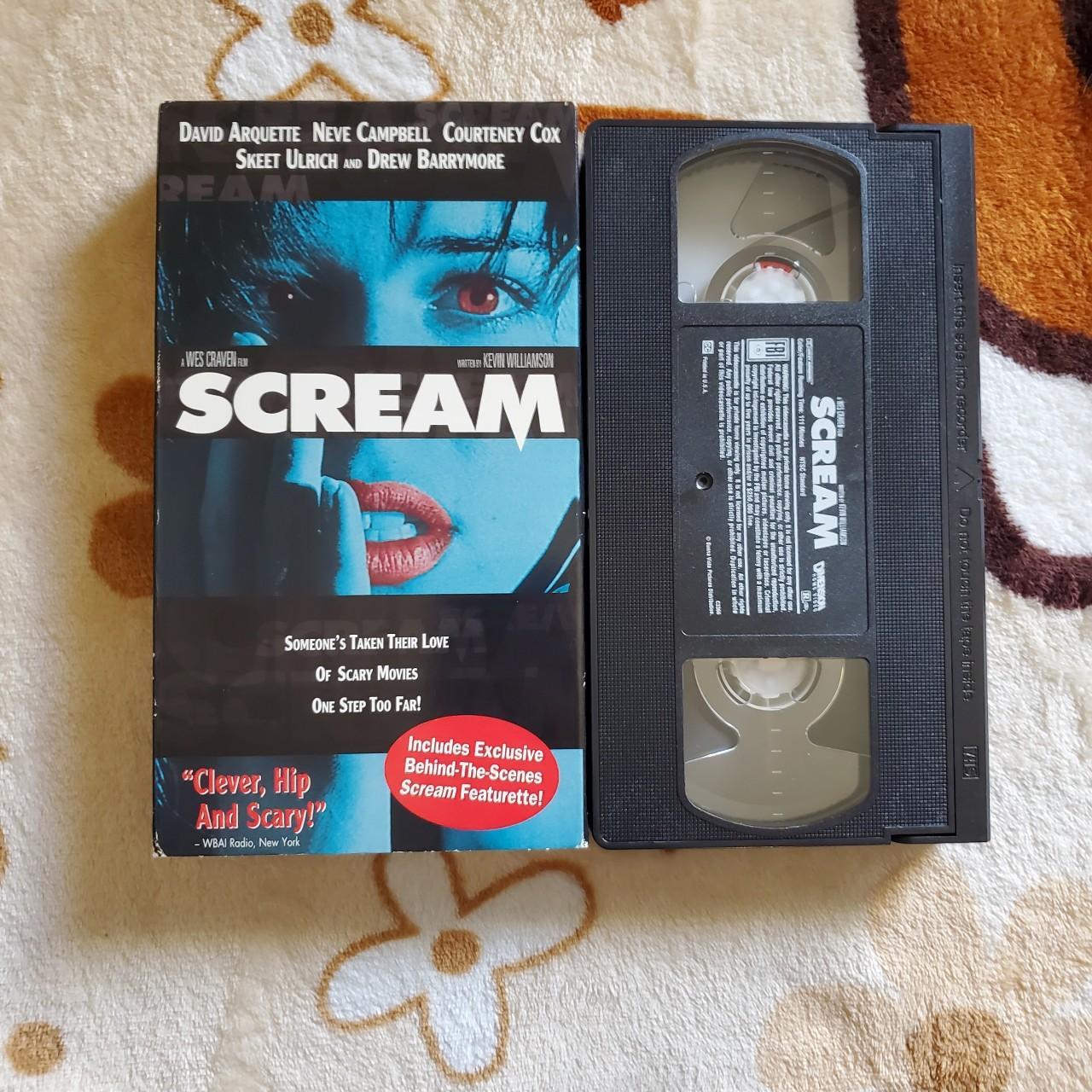 Scream VHS Neve Cambell Cover #scream #vhs #90s... - Depop
