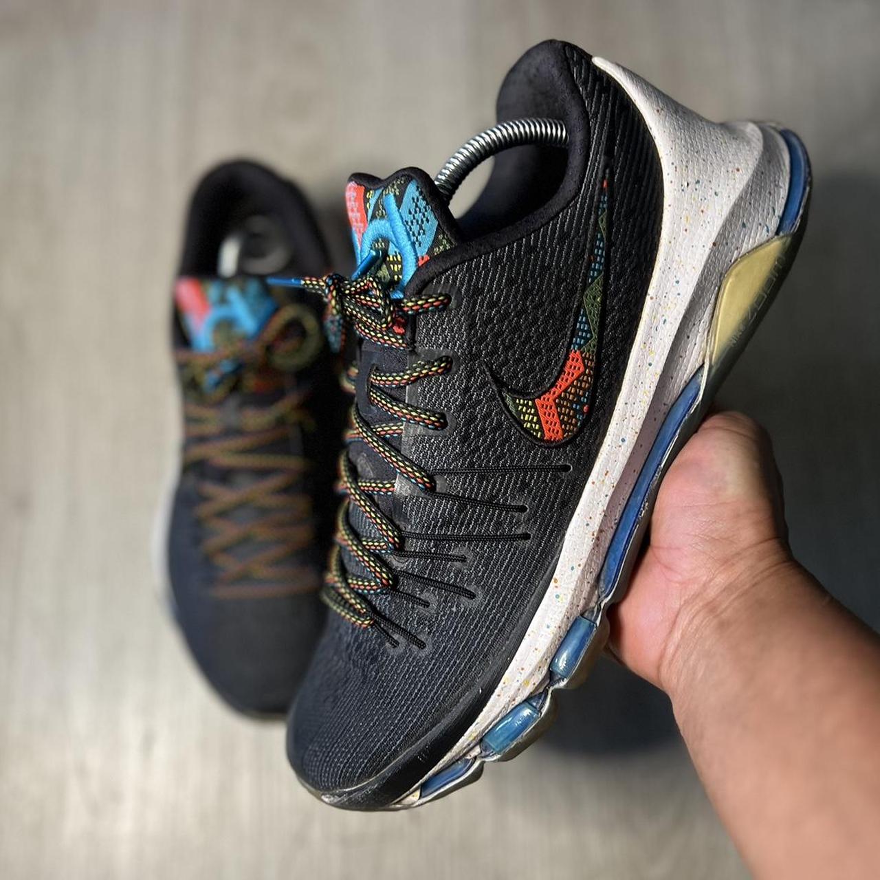 Nike KD 8s “BHM” Sz 9 No box Worn Good condition - Depop