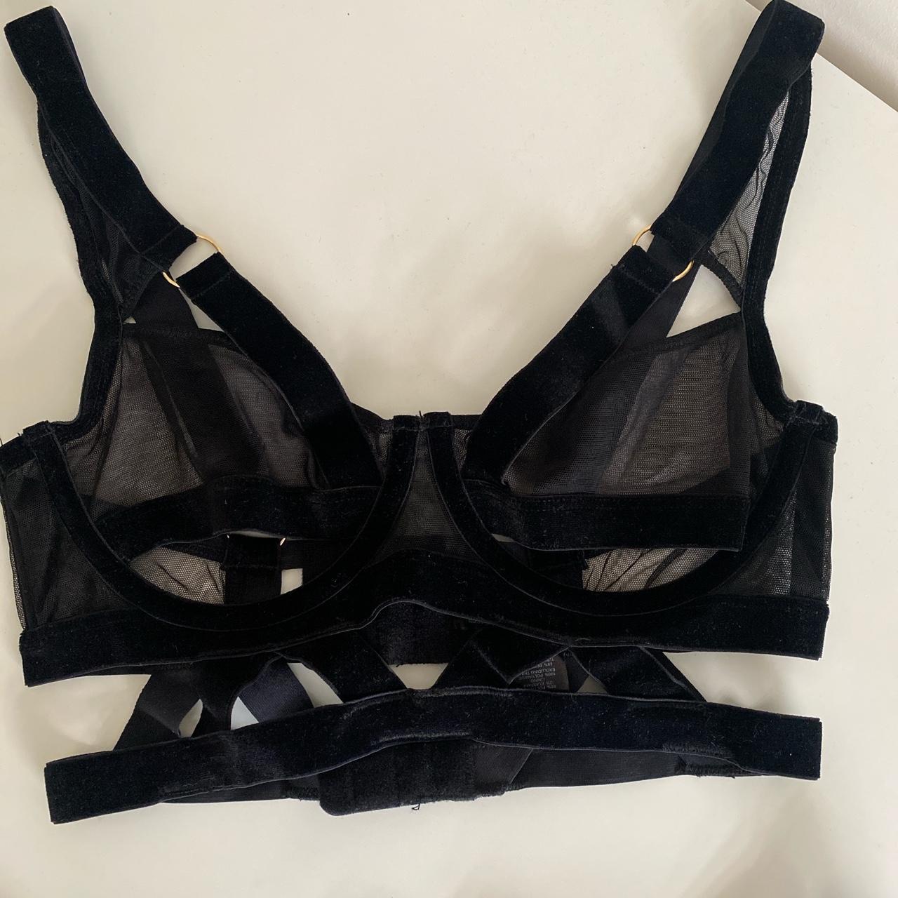 ASOS Women's Black Bra | Depop