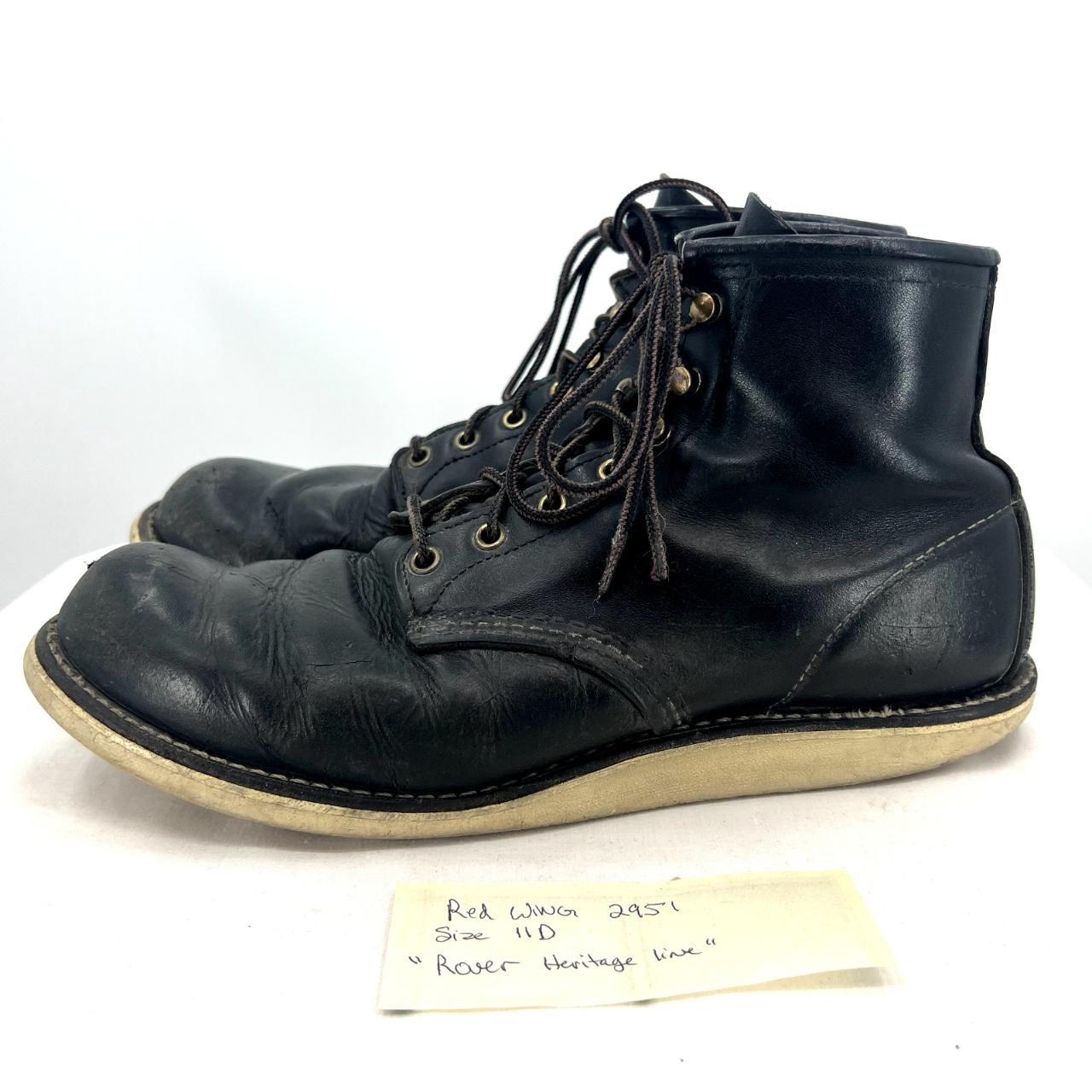 Red Wing 295 Heritage Line Rover Heritage Line Black... - Depop