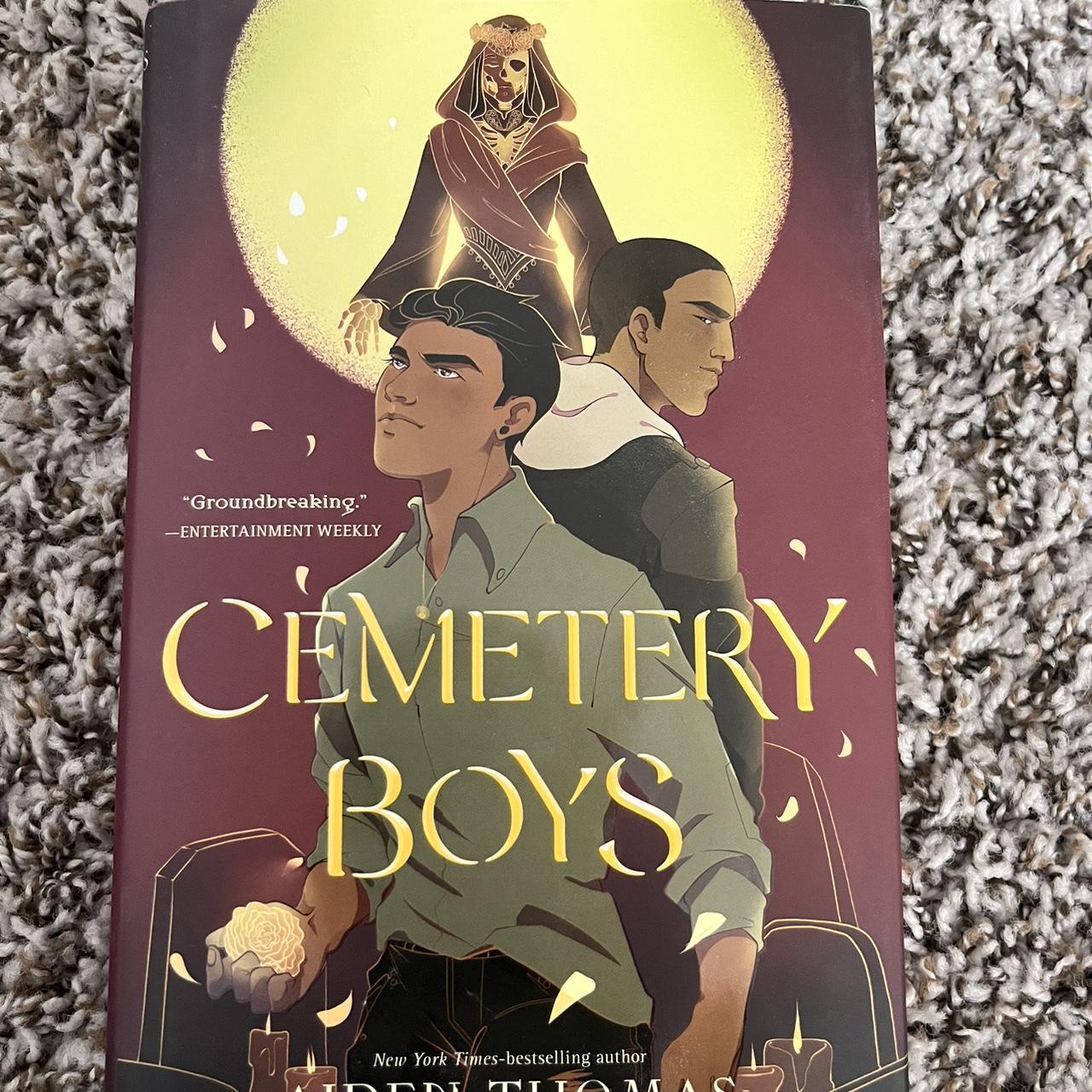 Cemetery Boys by Aiden Thomas-Hardcover - Depop