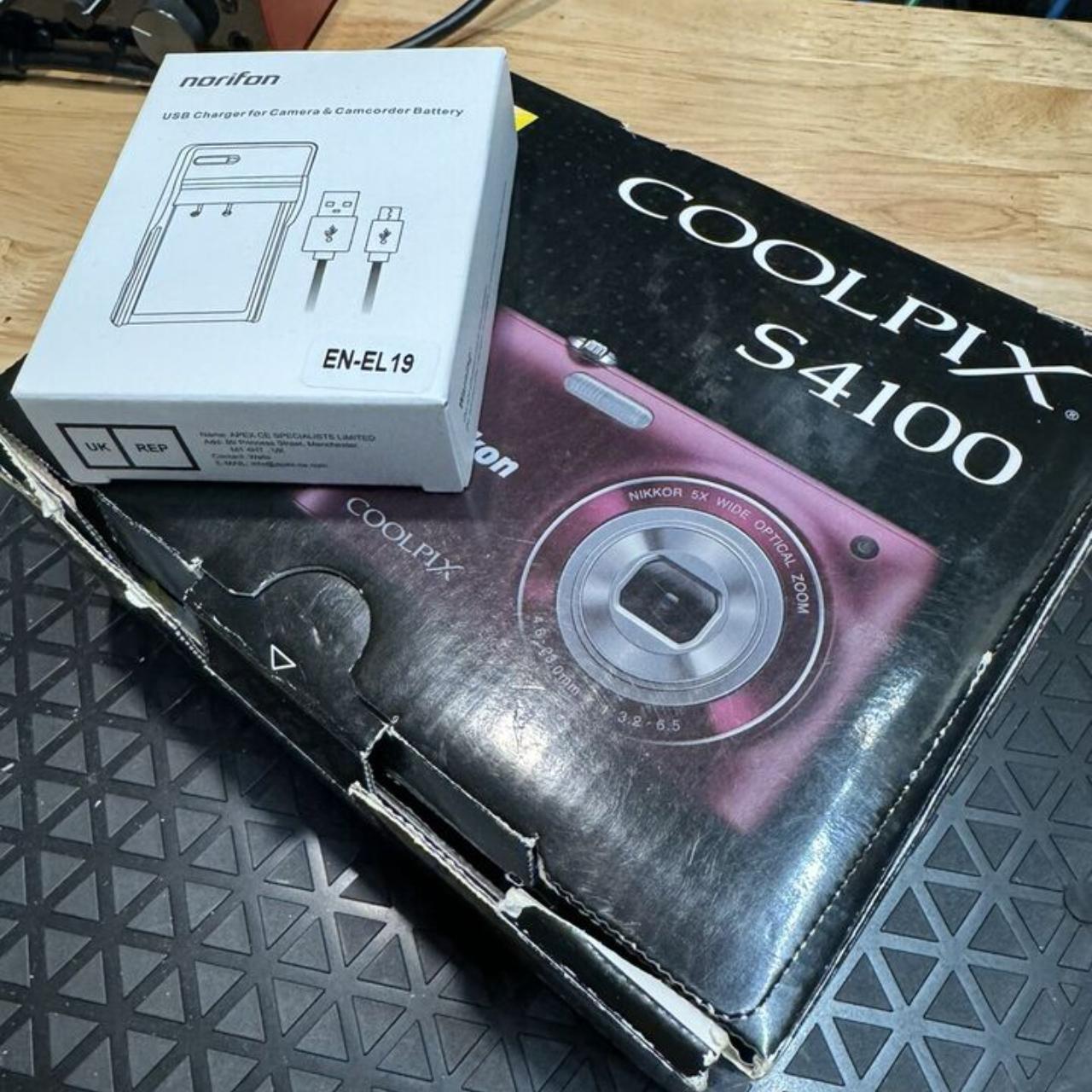 Nikon COOLPIX S4100 14.0MP Digital Camera - Box,... - Depop