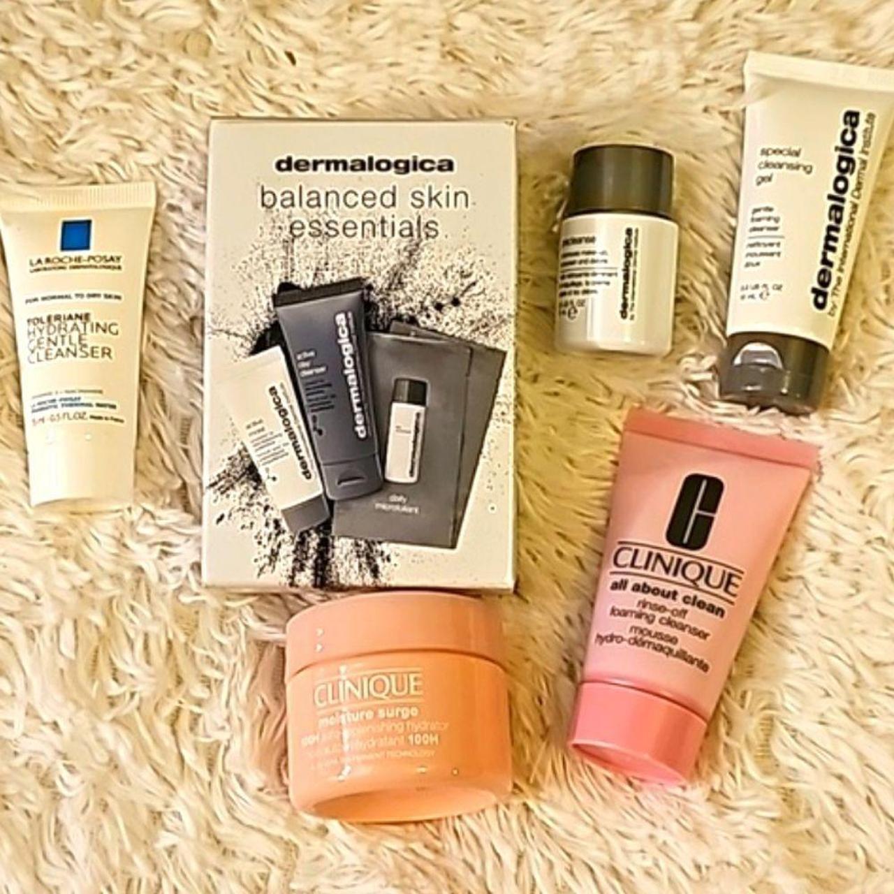 Skincare sample bundle sample bottles and... - Depop