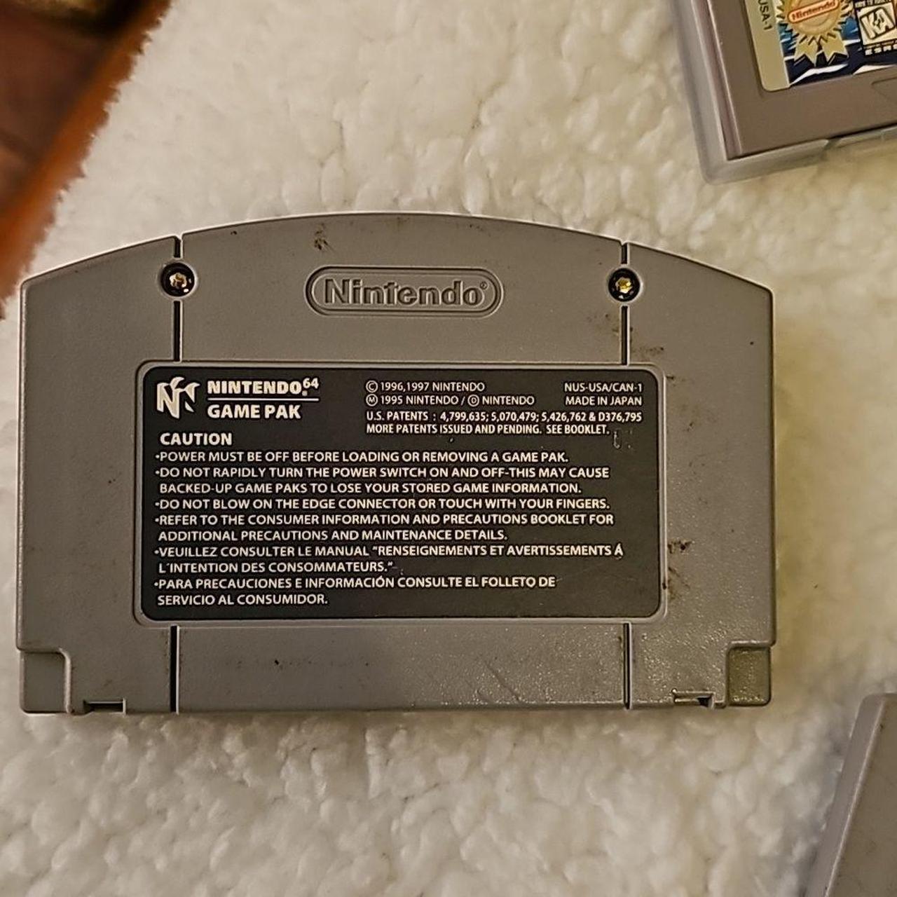 Nintendo ( original) 1 game Nintendo 64 2... - Depop