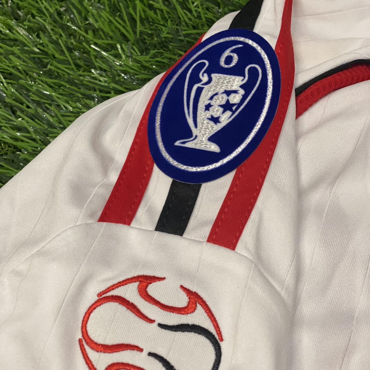 AC Milan Kaka 2006-2007 UCL Retro Jersey... - Depop