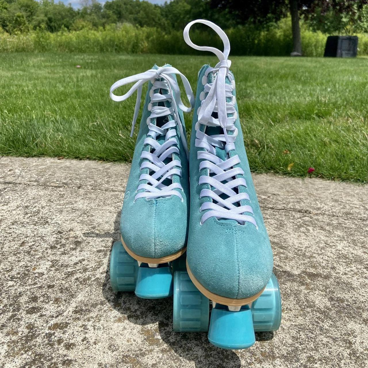 Blue Skates-skateboards-scooters | Depop