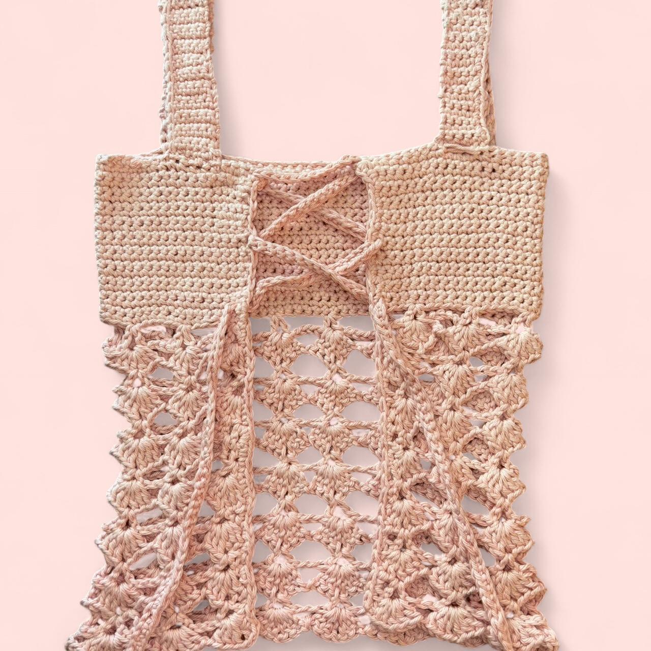 the isla backless top, crocheted and handmade by... | Depop