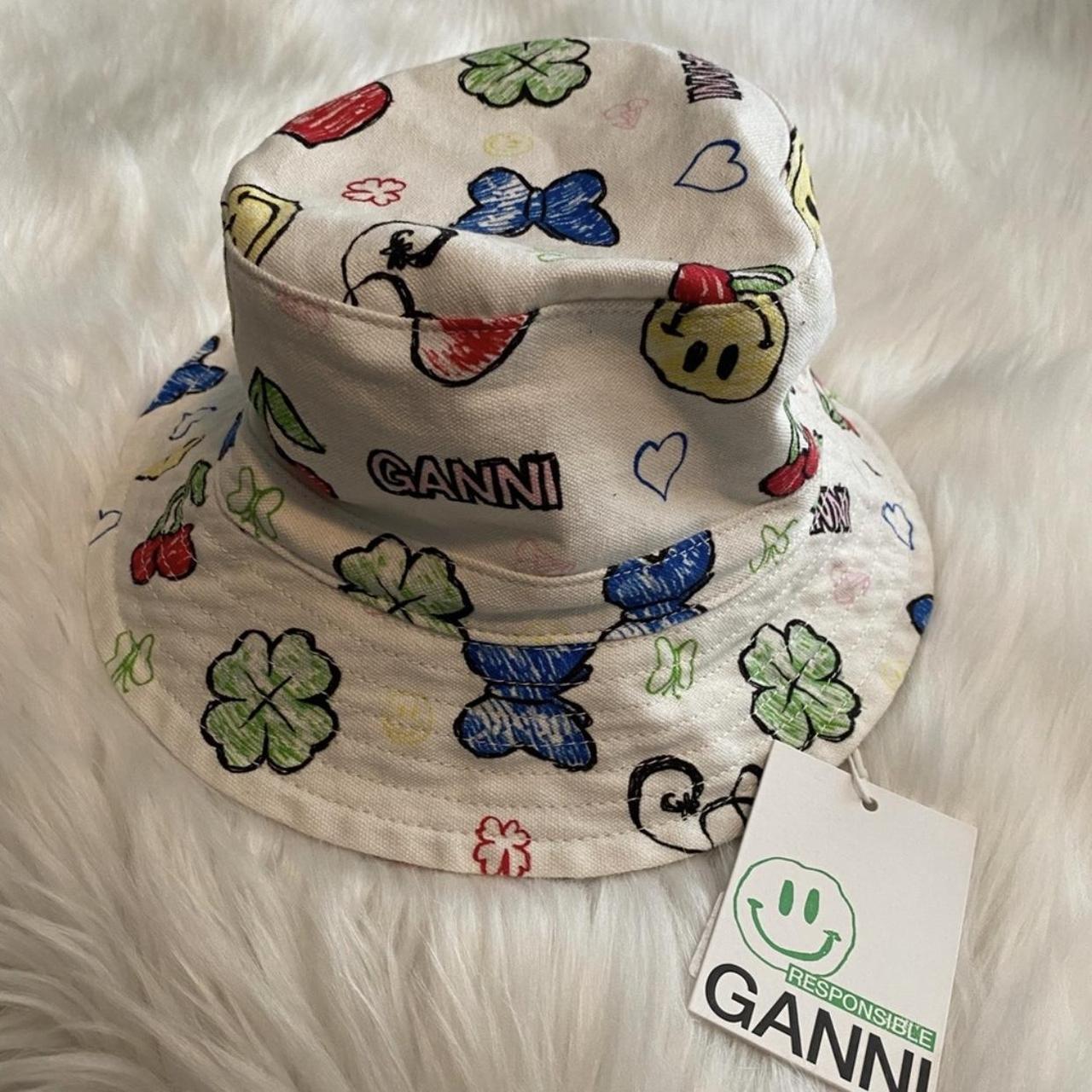 Ganni Women's multi Hat | Depop
