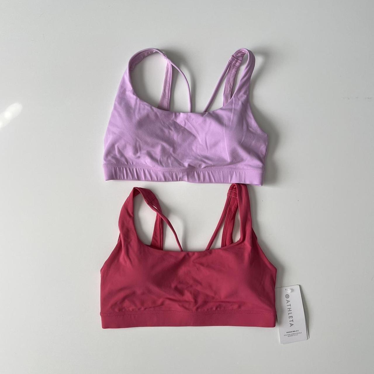 Athleta exhale bra bundle. Comes with two bras. The... - Depop