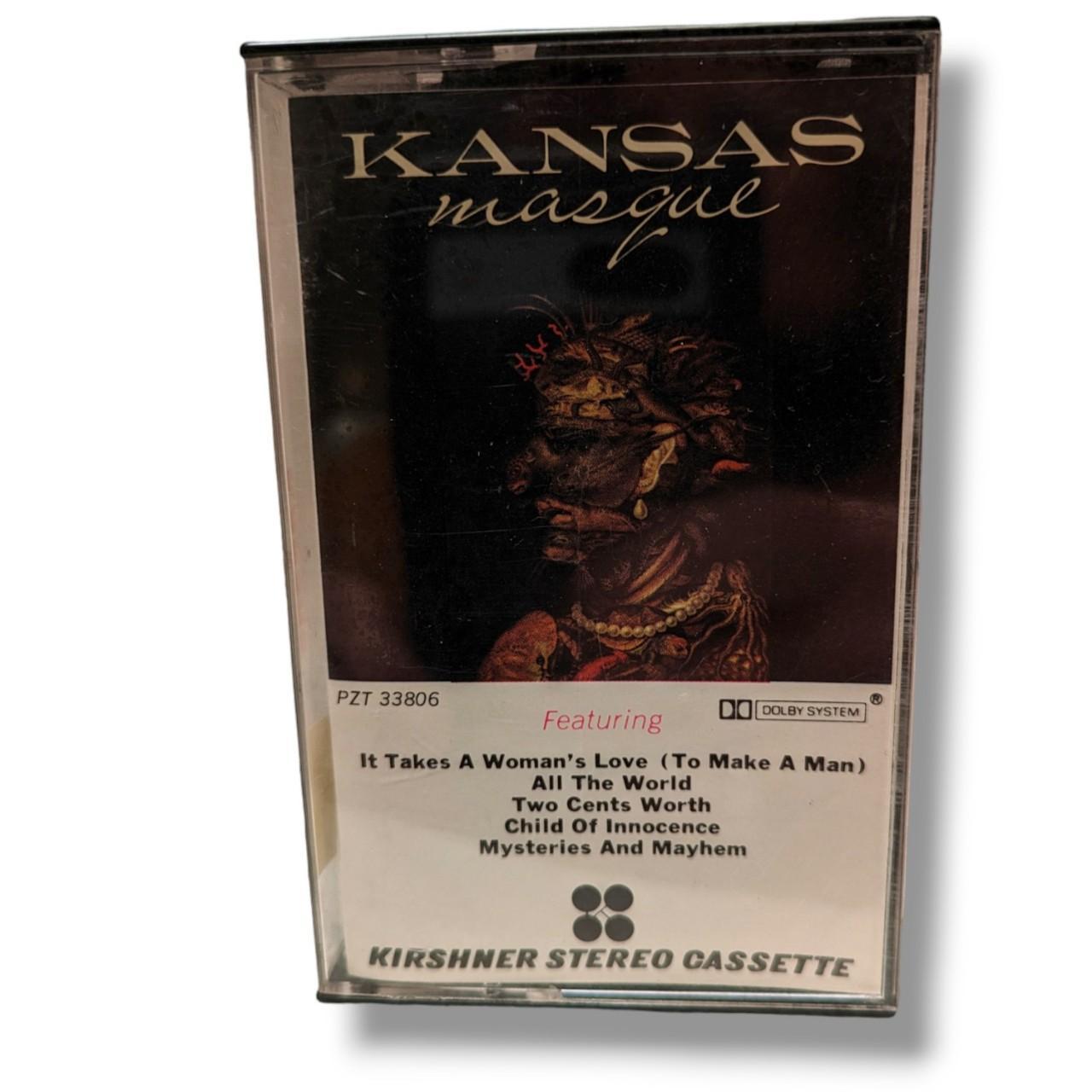 Kansas Cassette Masque Released 1975 CBS records... - Depop