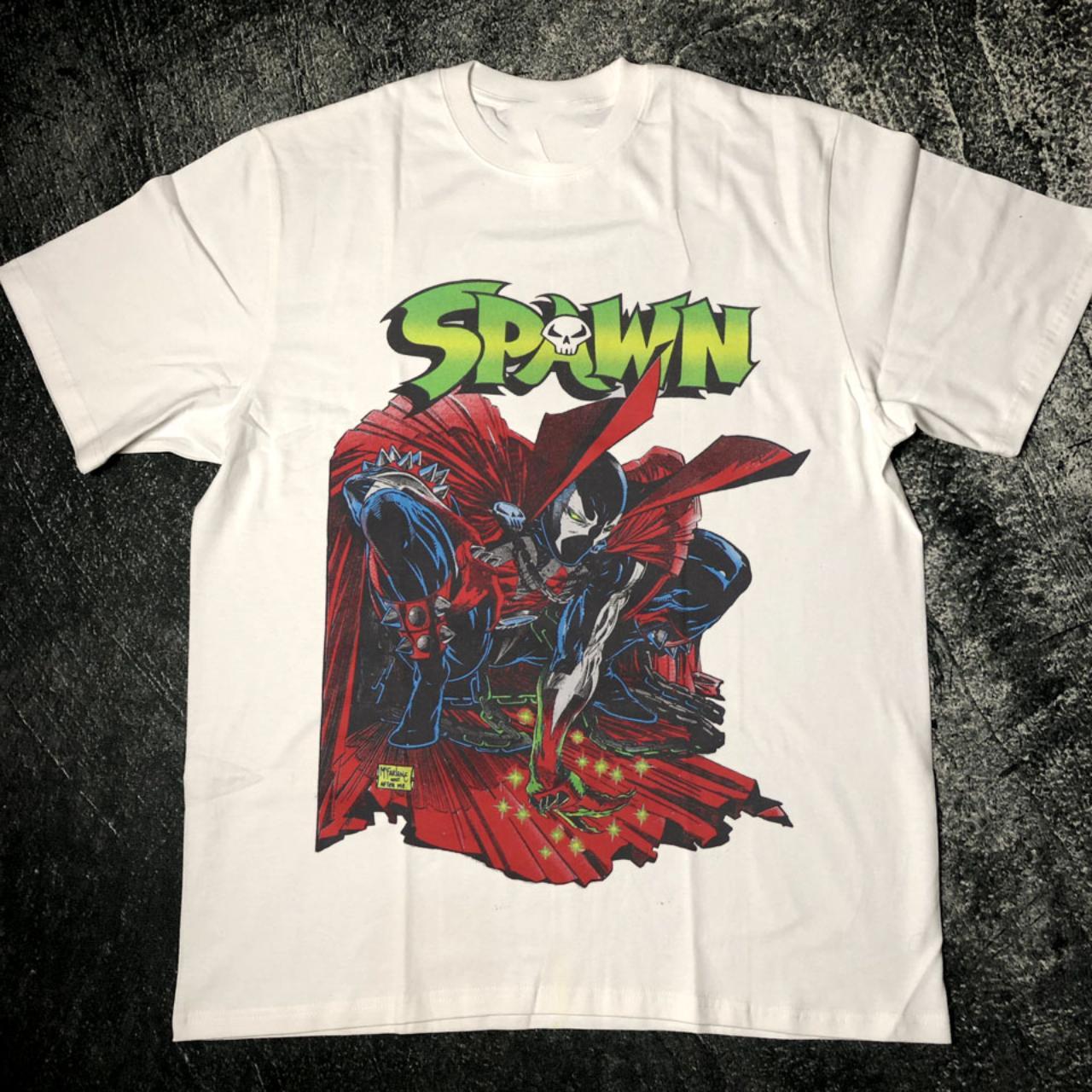 spawn white T-shirt The shirts are shipped from... | Depop
